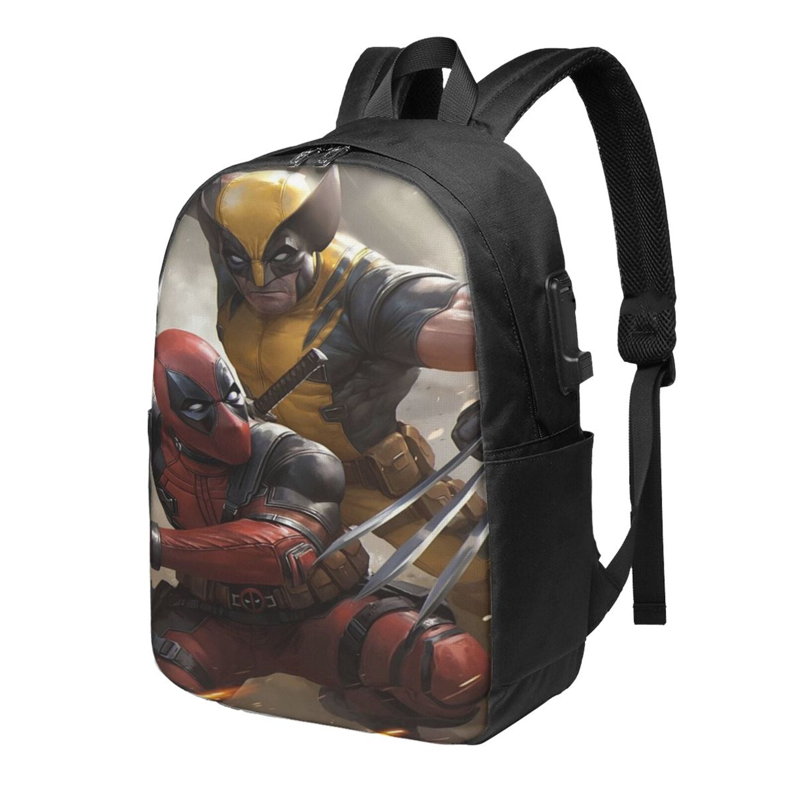 Deadpool Backpack Fashion Travel Backpack Laptop Backpack 17 Inch ...