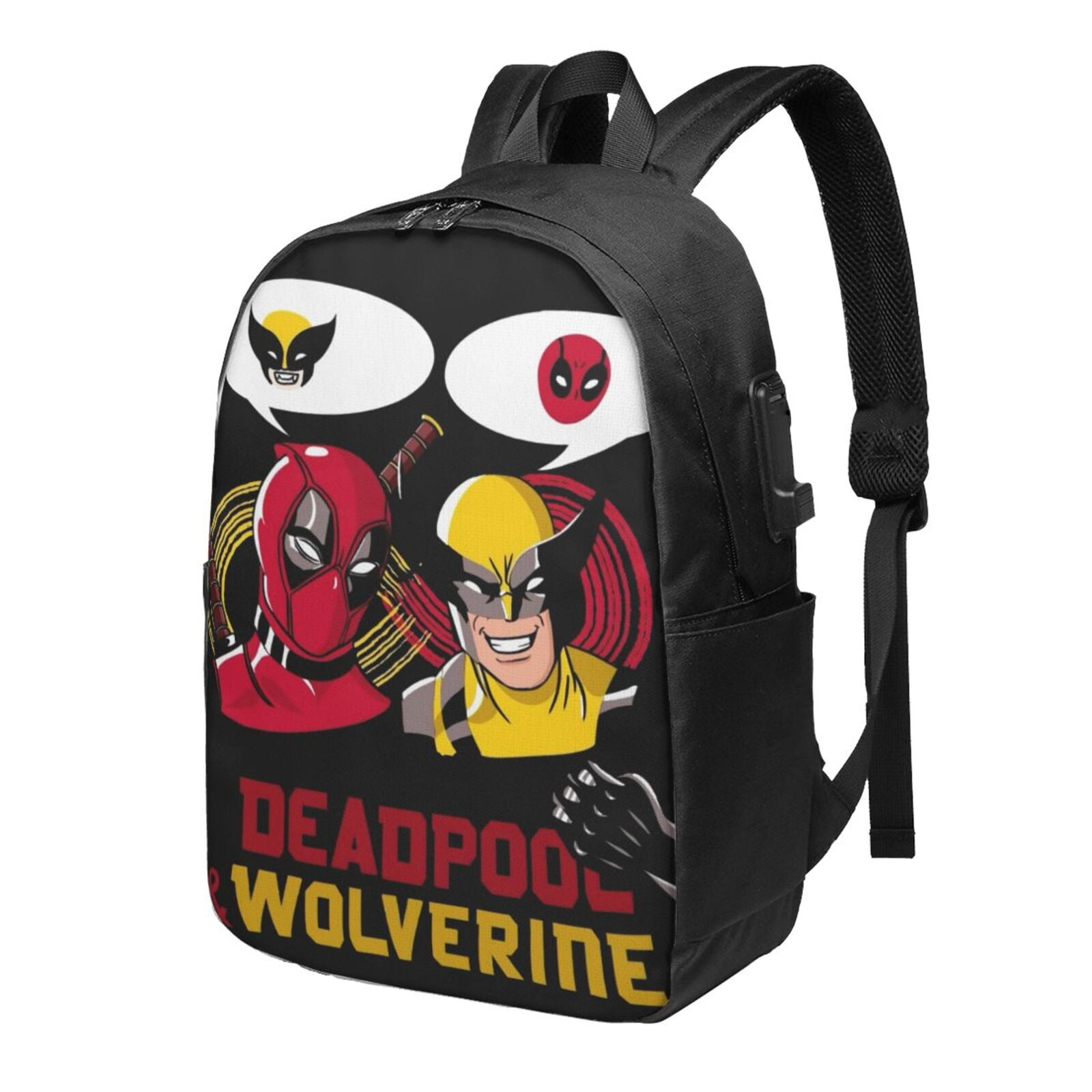 Deadpool Backpack Fashion Travel Backpack Laptop Backpack 17 Inch ...