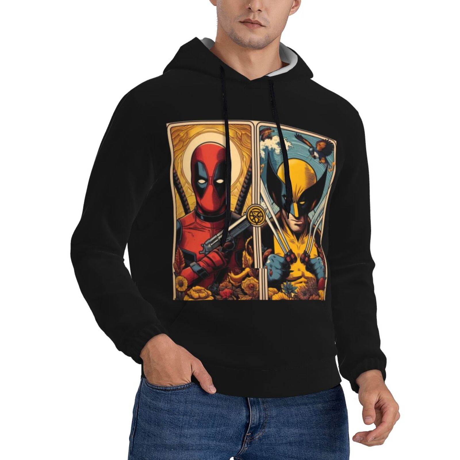 Deadpool Best Friends Heart Right hoodie We Are Deadpool Corps SSHHHH ...