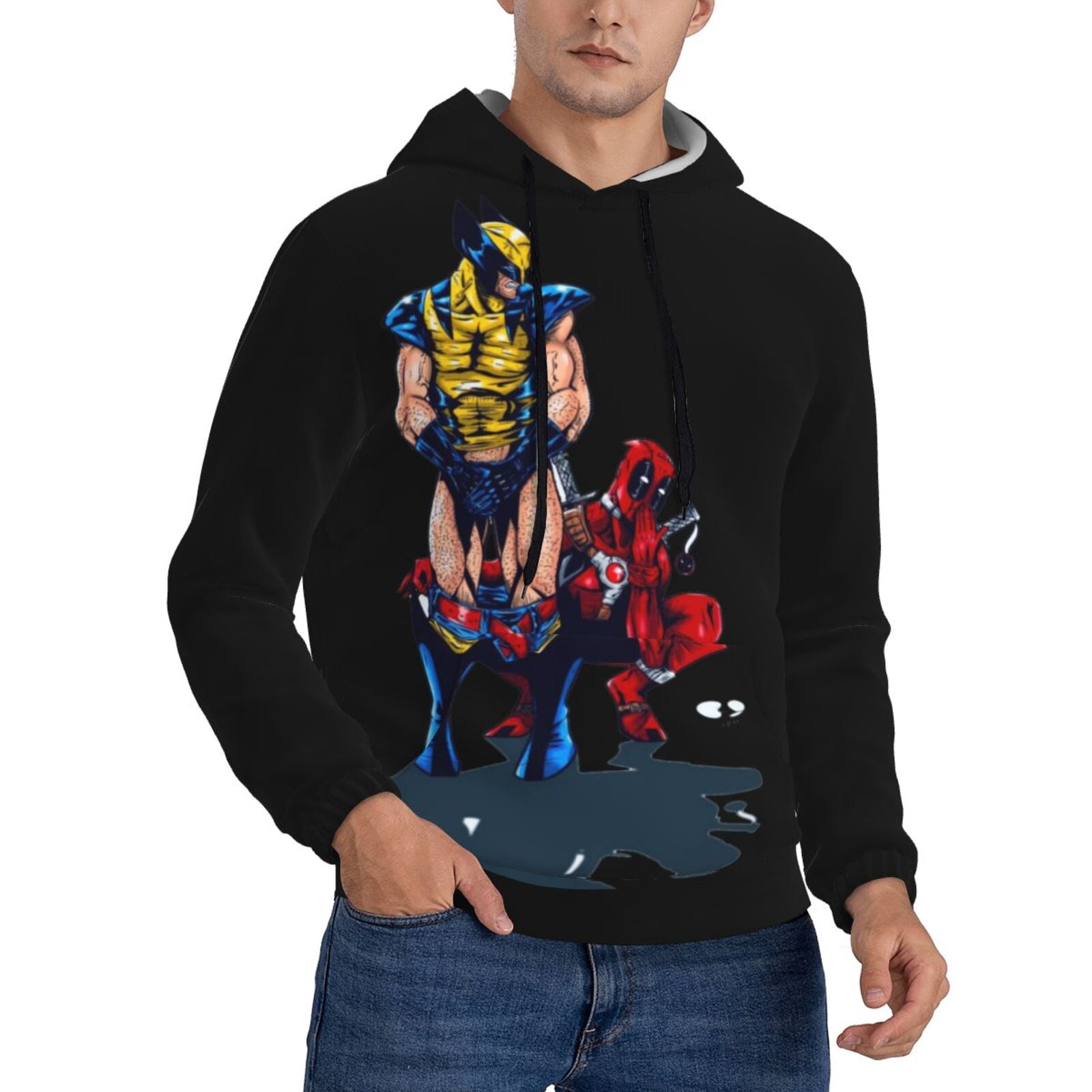 Deadpool Best Friends Heart Right hoodie We Are Deadpool Corps SSHHHH ...