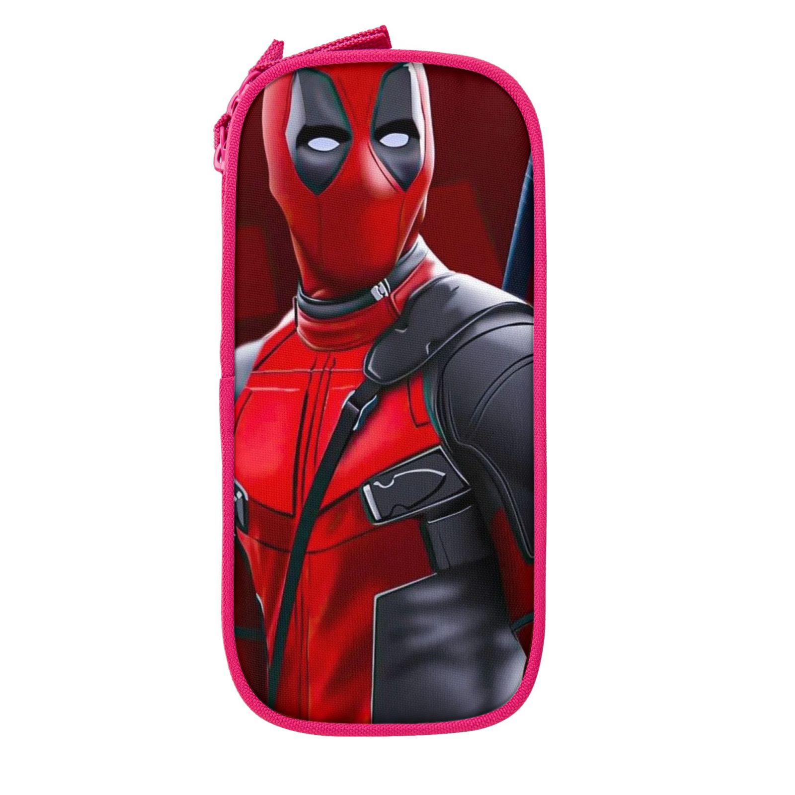 Deadpool Big Capacity Pencil Case, Large Pencil Pouch Pen Box Bag ...