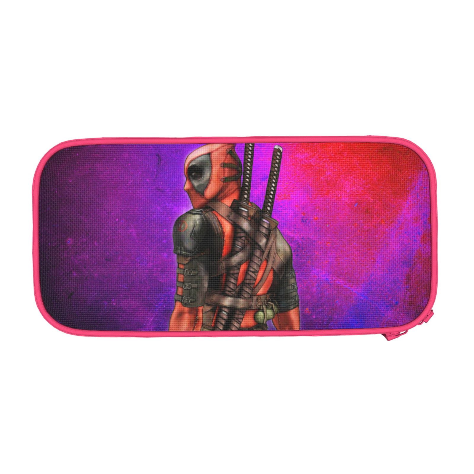 Deadpool Big Capacity Pencil Case, Large Pencil Pouch Pen Box Bag ...
