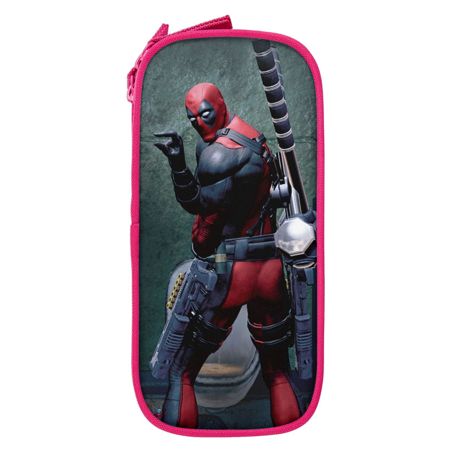 Deadpool Big Capacity Pencil Case, Large Pencil Pouch Pen Box Bag ...