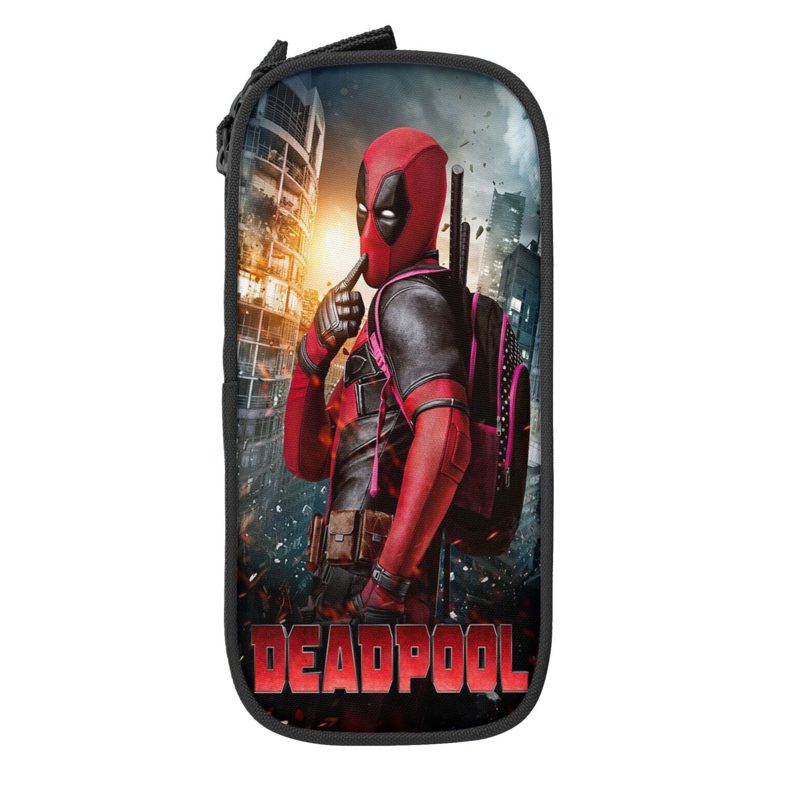 Deadpool Big Capacity Pencil Case, Large Pencil Pouch Pen Box Bag ...