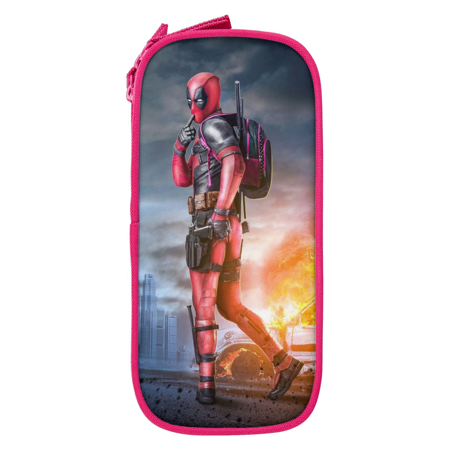Deadpool Big Capacity Pencil Case, Large Pencil Pouch Pen Box Bag ...