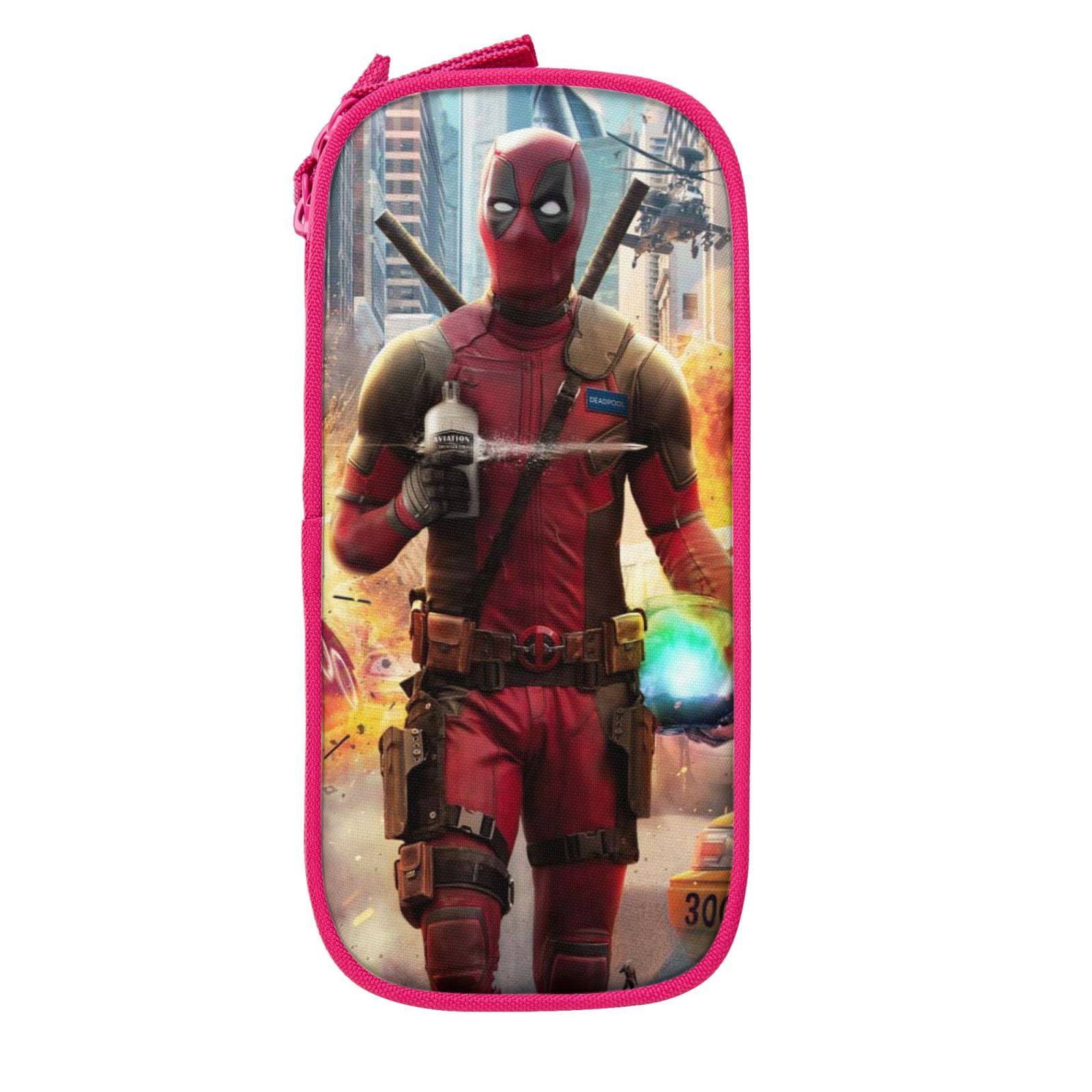 Deadpool Big Capacity Pencil Case, Large Pencil Pouch Pen Box Bag ...
