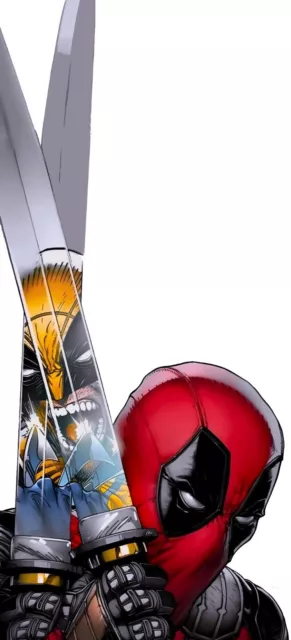 Deadpool Blades Wolverine Stickers Phone Decal Water Bottle Stickers ...