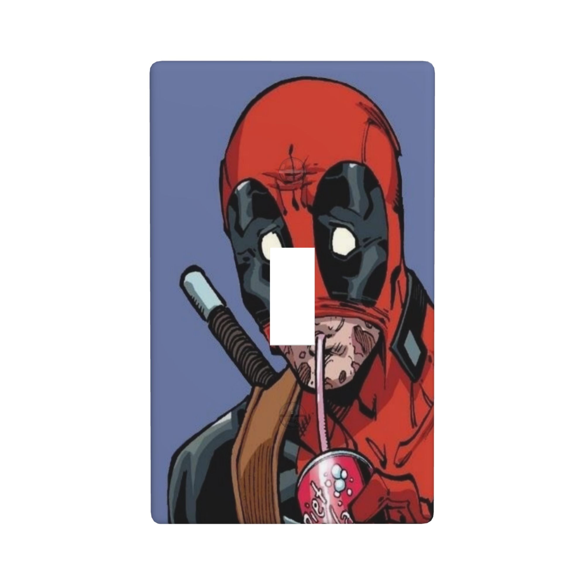 Deadpool Cartoon-Inspired Toggle Switch Decorative Wall Plate: The ...