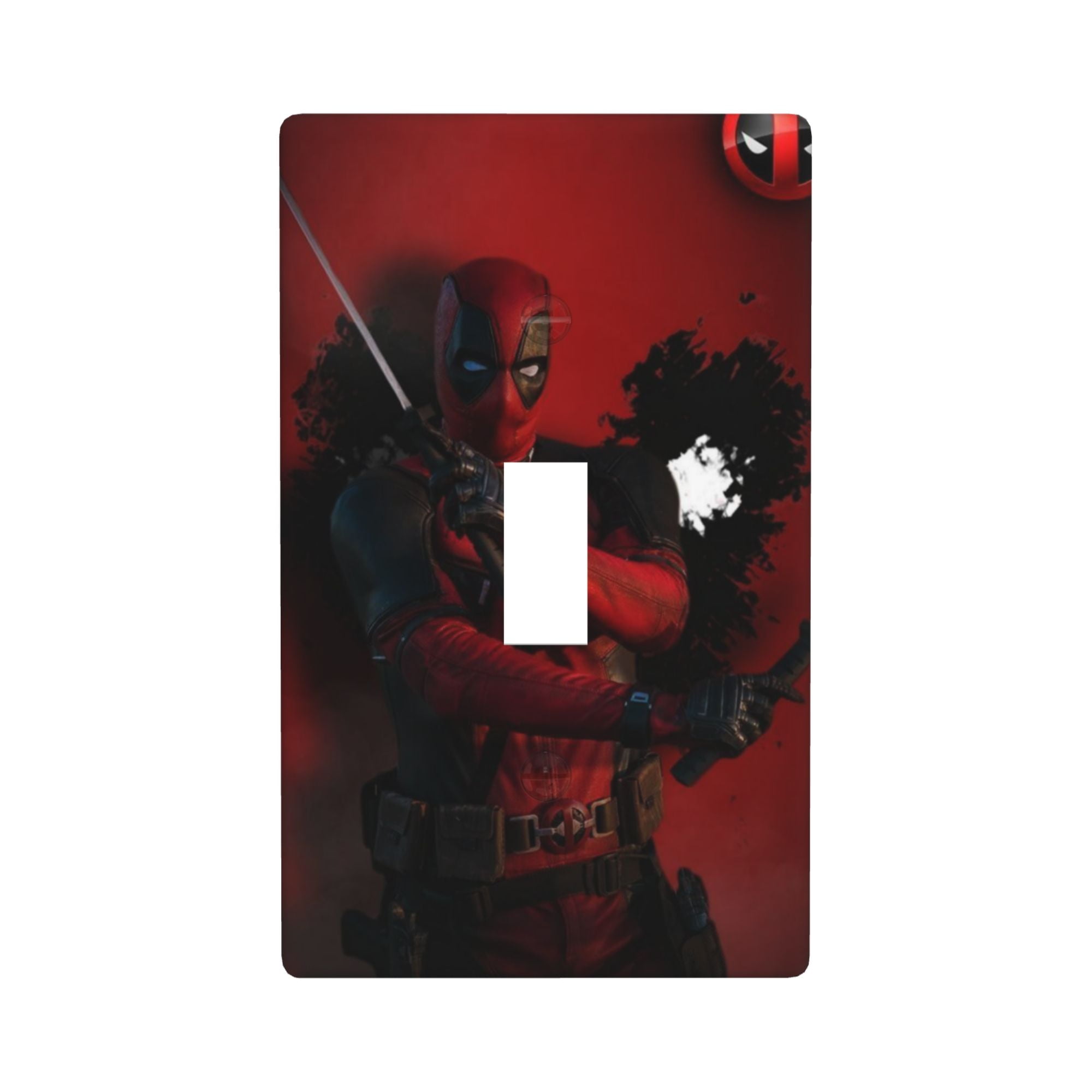 Deadpool Cartoon-Inspired Toggle Switch Decorative Wall Plate: The ...