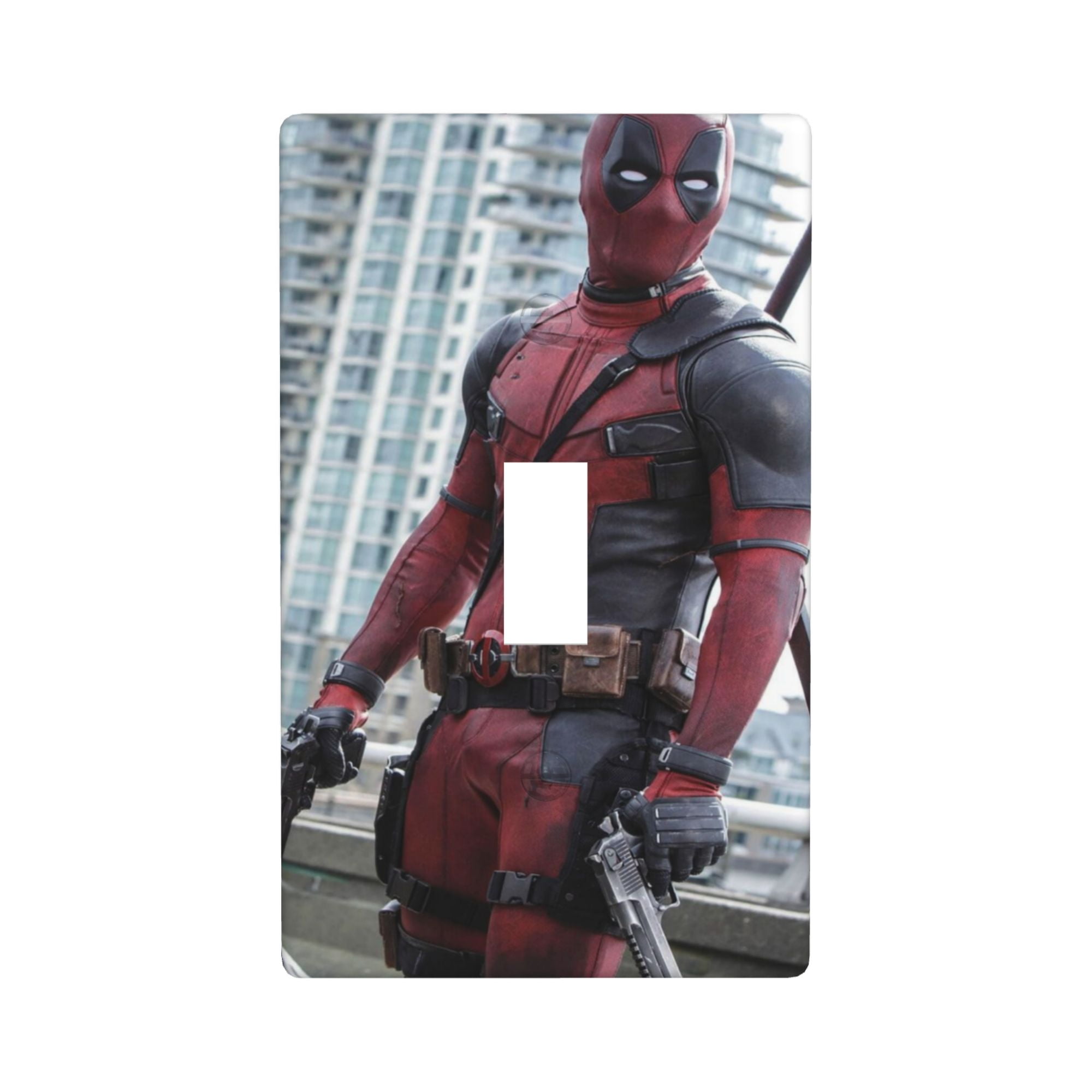 Deadpool Cartoon-Inspired Toggle Switch Decorative Wall Plate: The ...