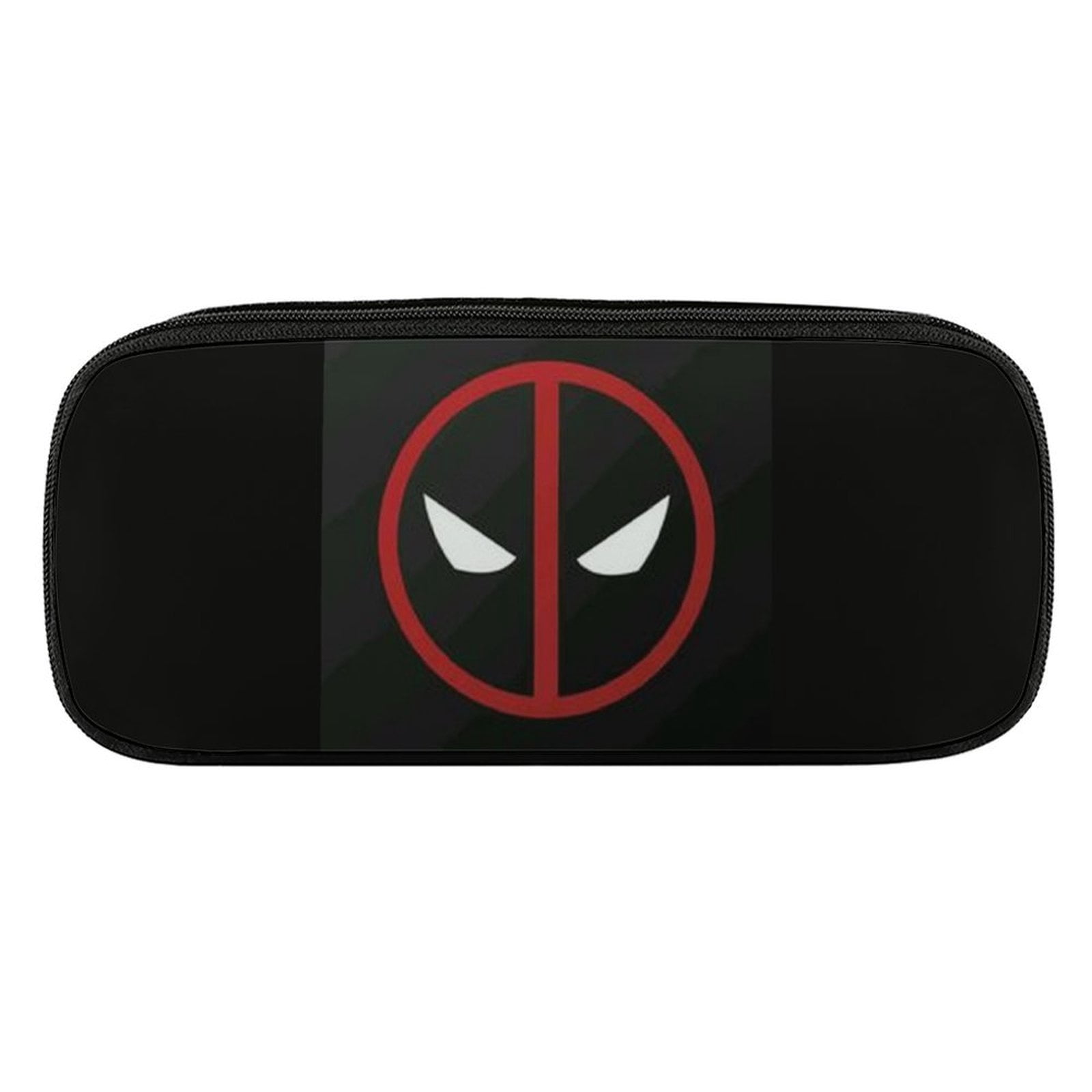 Deadpool Cartoon Leather Pencil Bag for Women Men Large Pencil Case ...