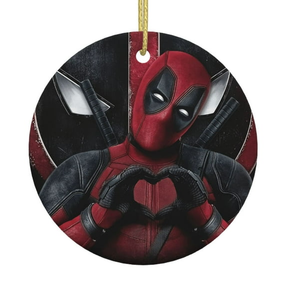 Deadpool Christmas Ornament,Farmhouse Christmas Tree Holiday Decor,2026 ...