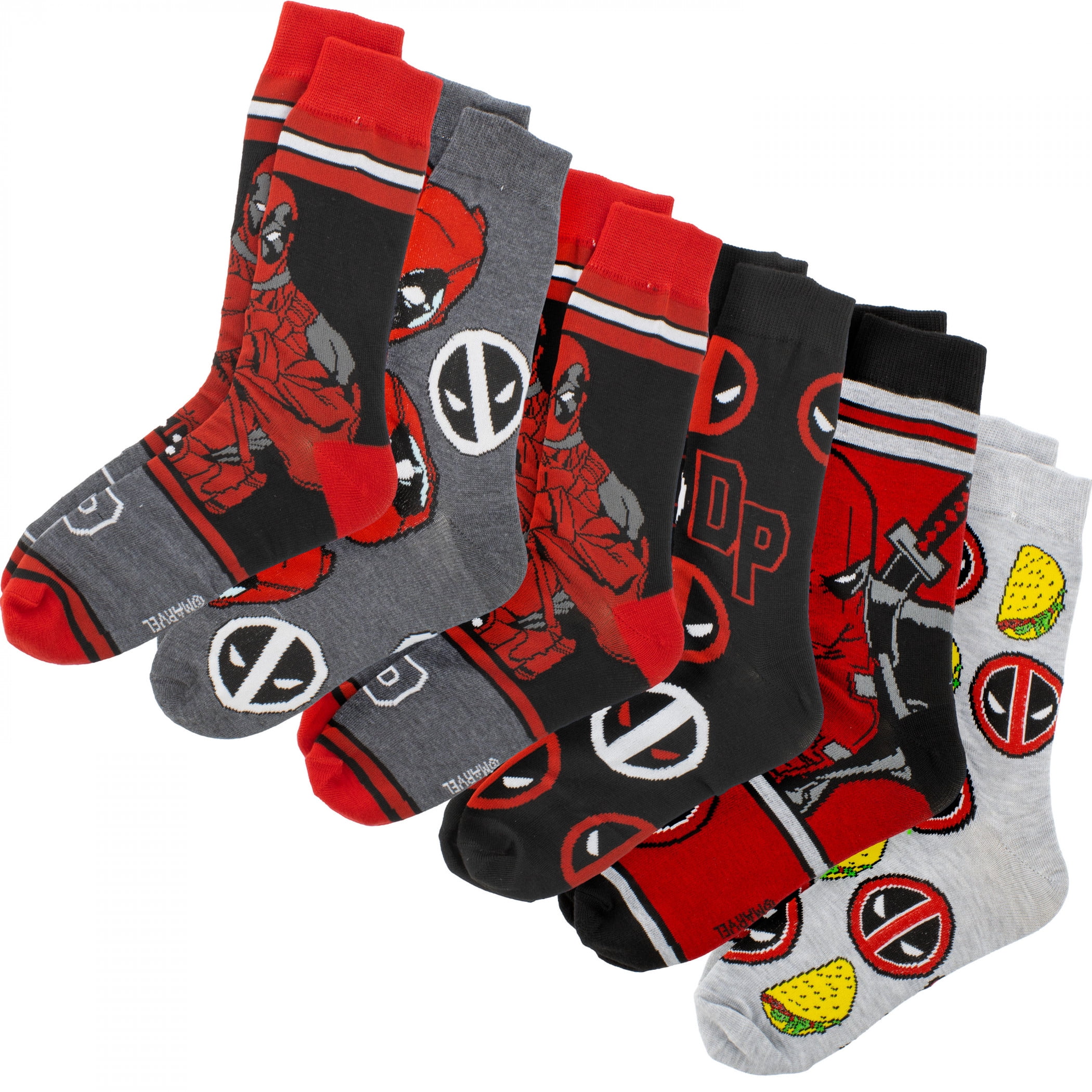 Deadpool Mens Socks in Mens Clothing - Walmart.com