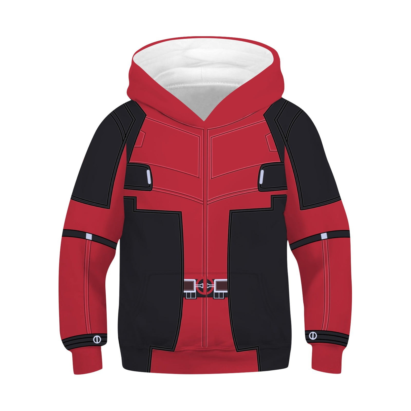 Deadpool Costume Deadpool Toys Deadpool Kids' Superhero Costume Hoodie ...