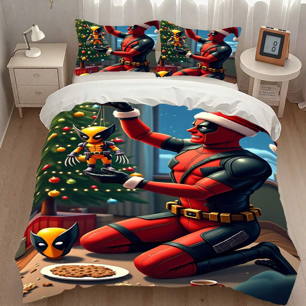 Deadpool Dead Pool Toddler Bedding Set for Girls Boys Child Sheet ...