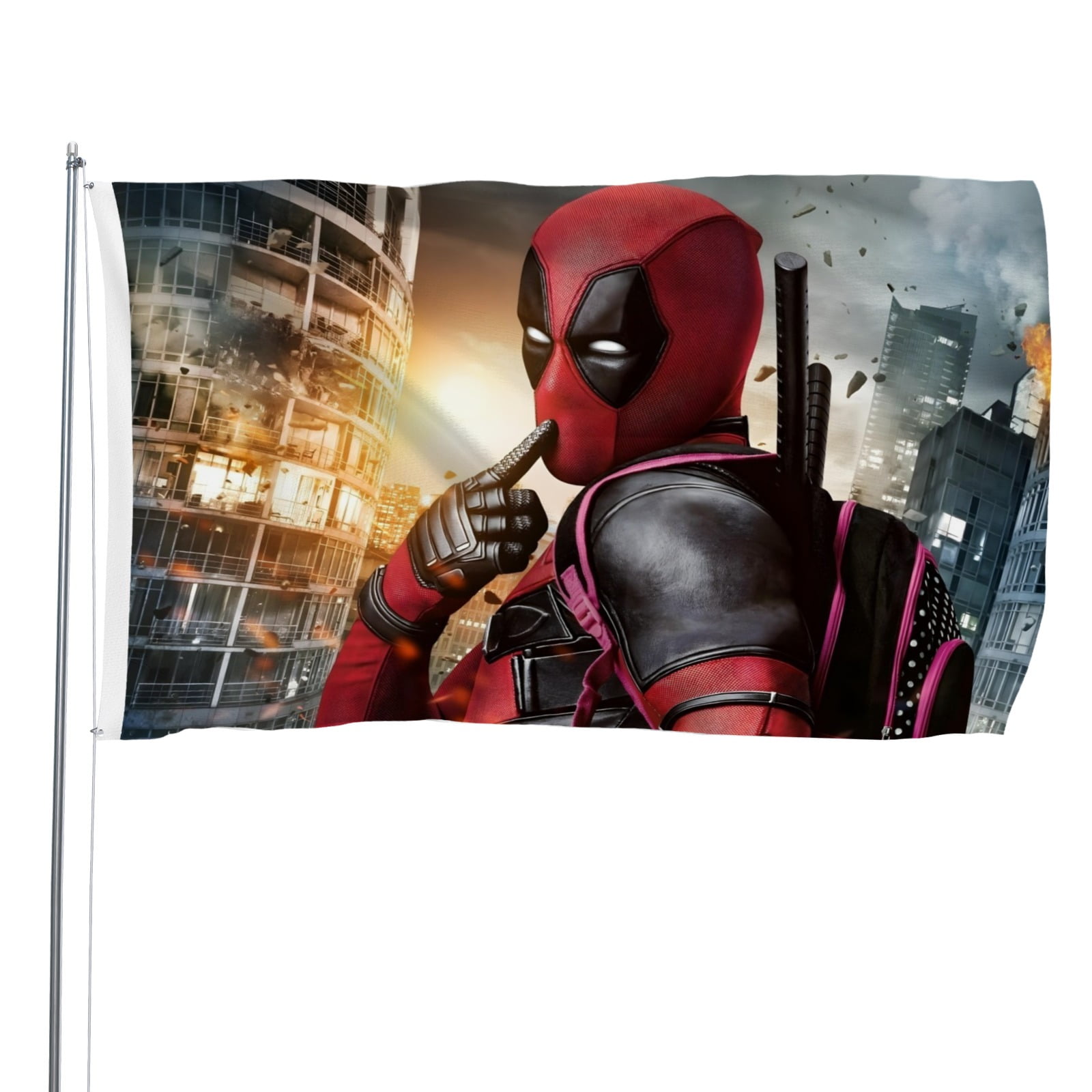 Deadpool Dead Pool-themed Printed Flag Perfect gift for fans, friends ...