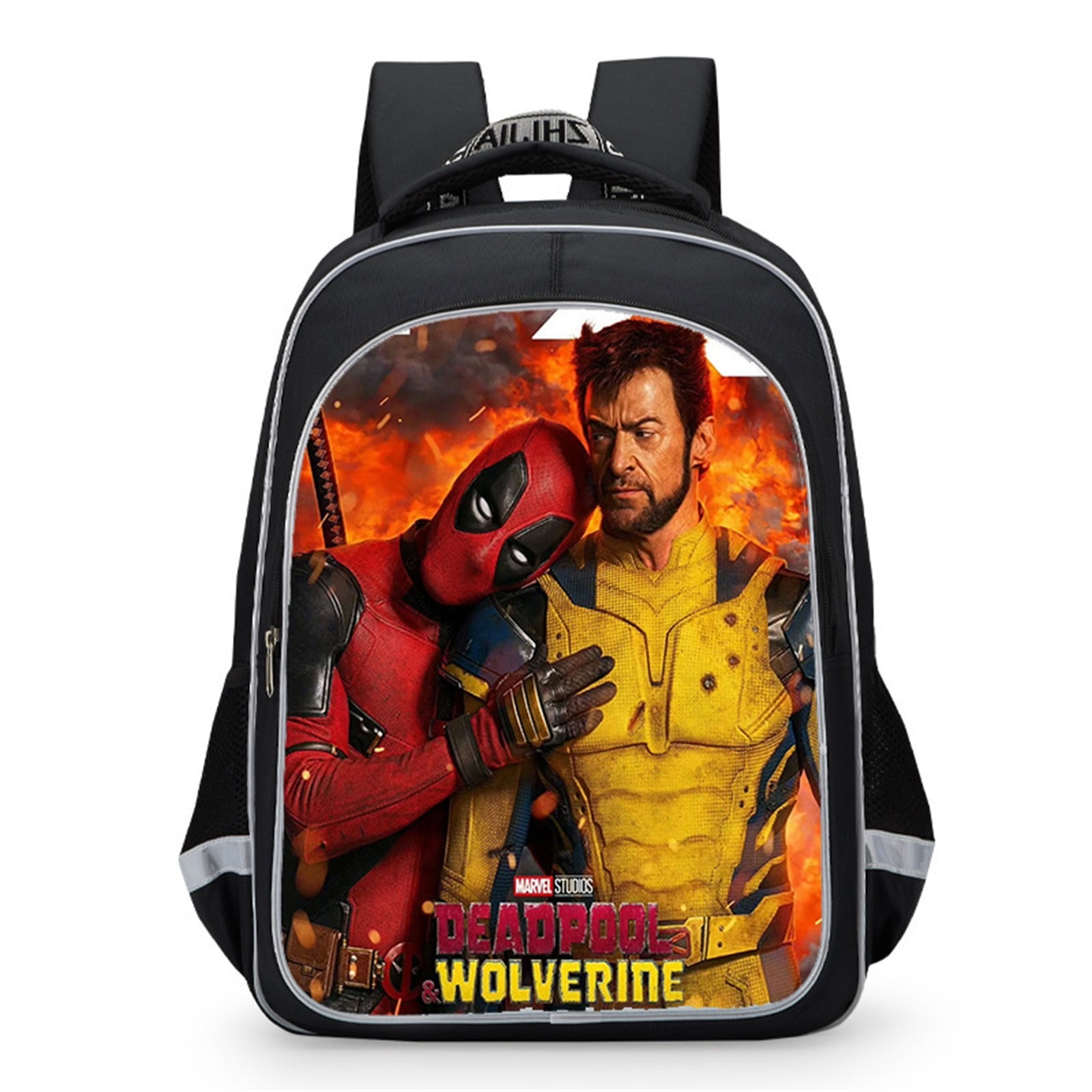Deadpool Decor Backpack 2024 Cartoon School Backpack, Laptop Bag Teen ...