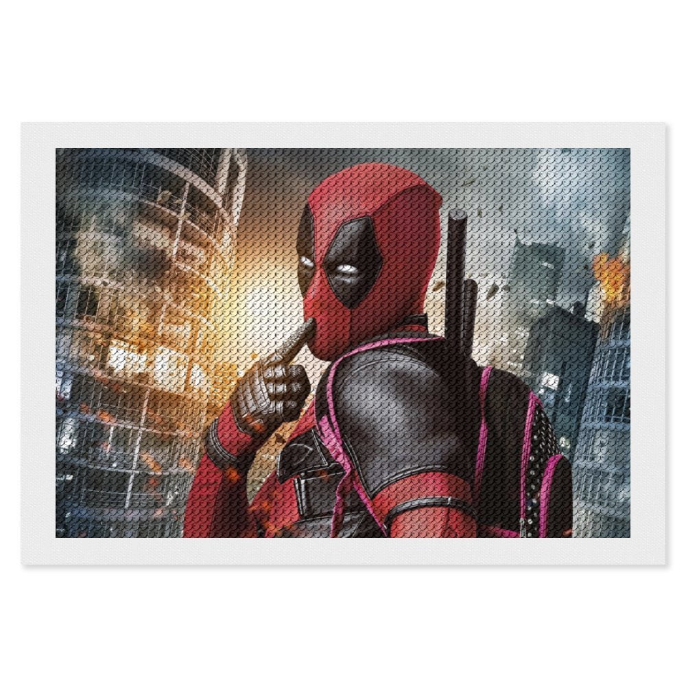 Deadpool Diamond Art Kits for Adults Beginners Round 5D Paint with ...