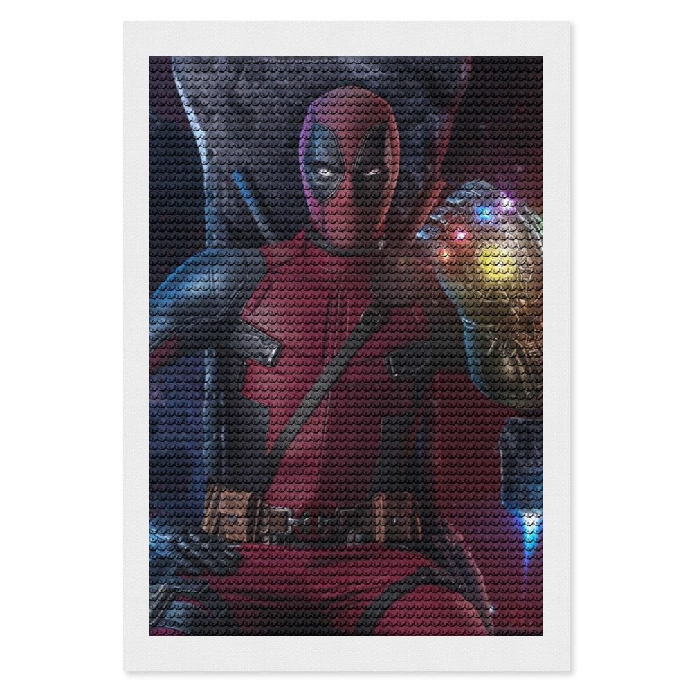 Deadpool Diamond Art Kits for Adults Beginners Round 5D Paint with ...