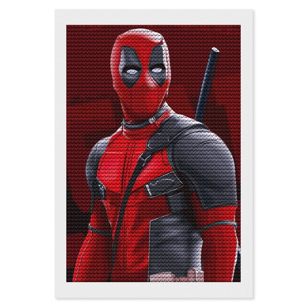Deadpool Diamond Art Kits for Adults Beginners Round 5D Paint with ...