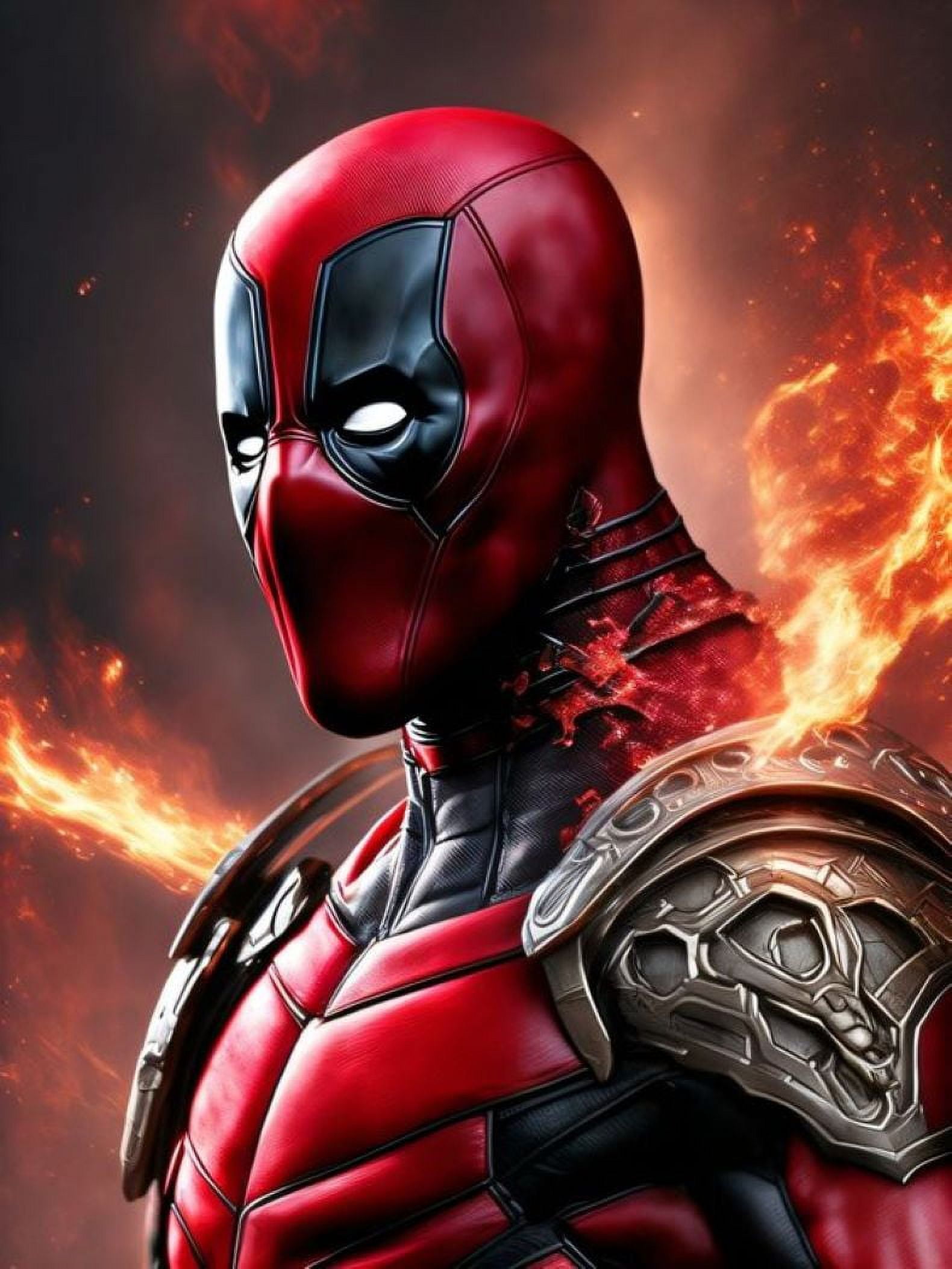 Deadpool Diamond Painting Kits for Adults, 5D Seaside Moon Diamond Art ...