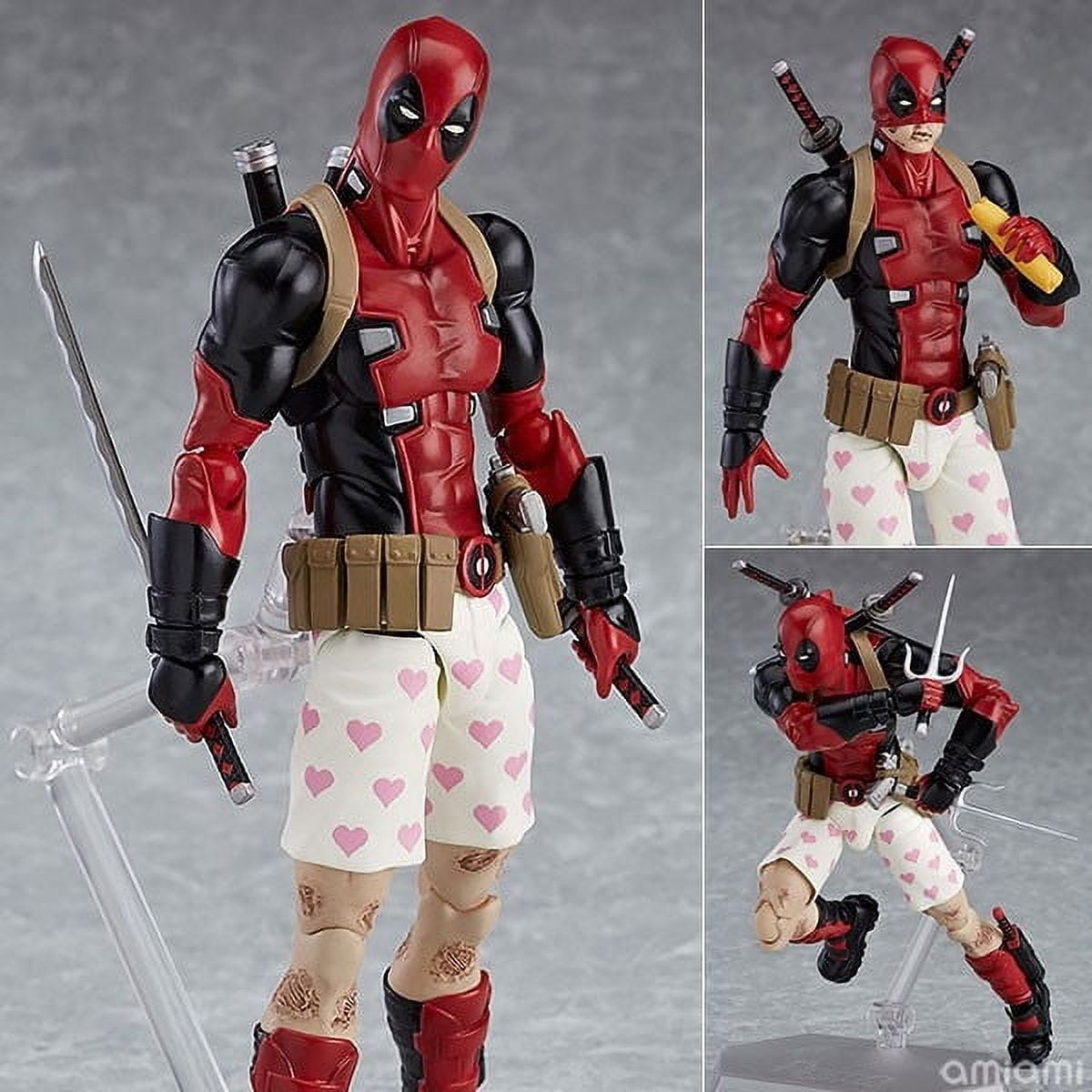 Deadpool Full Body Movable Action Figure Model Toy Full Set of ...