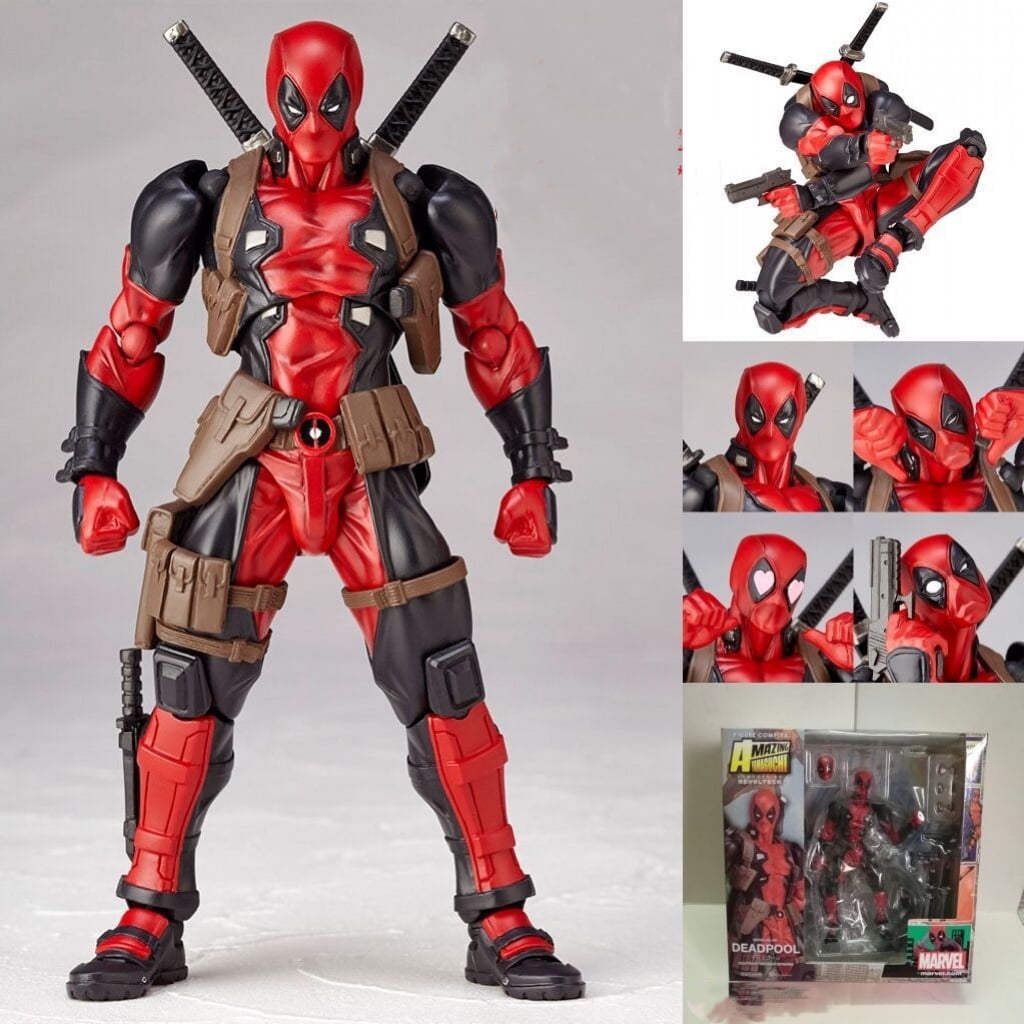 Customer reviews for Kids Toy Deadpool Full Body Movable Figure Model ...