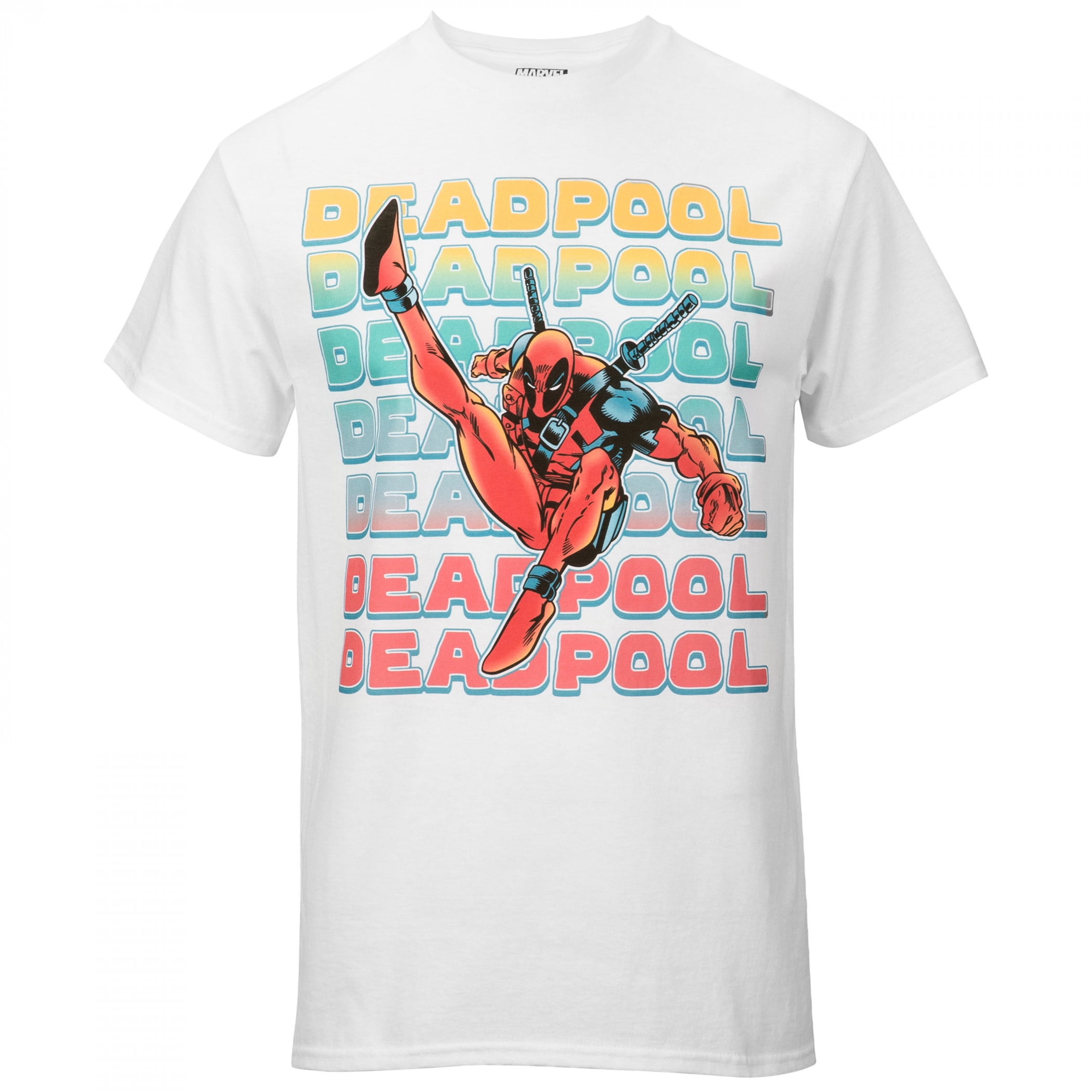 Deadpool Gradient Kick T-Shirt-4XLarge - Walmart.com