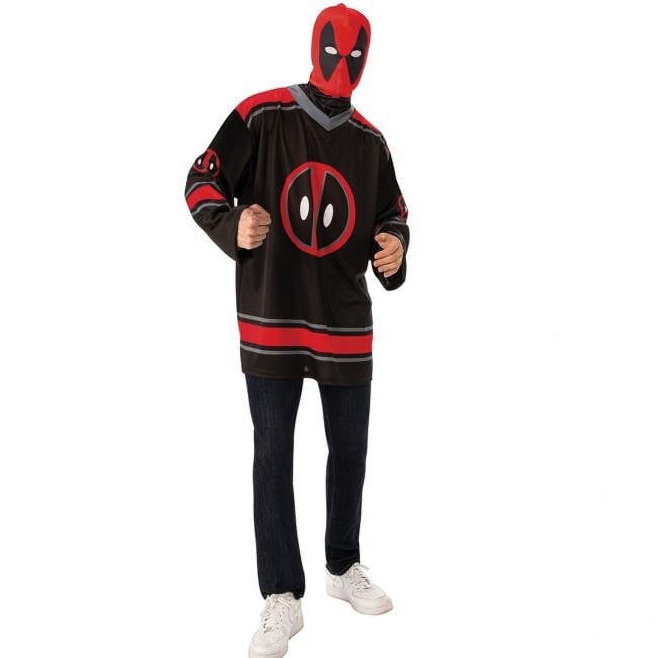 Marvel Deadpool Hockey Jersey and Mask Set - XL, Official Merchandise ...