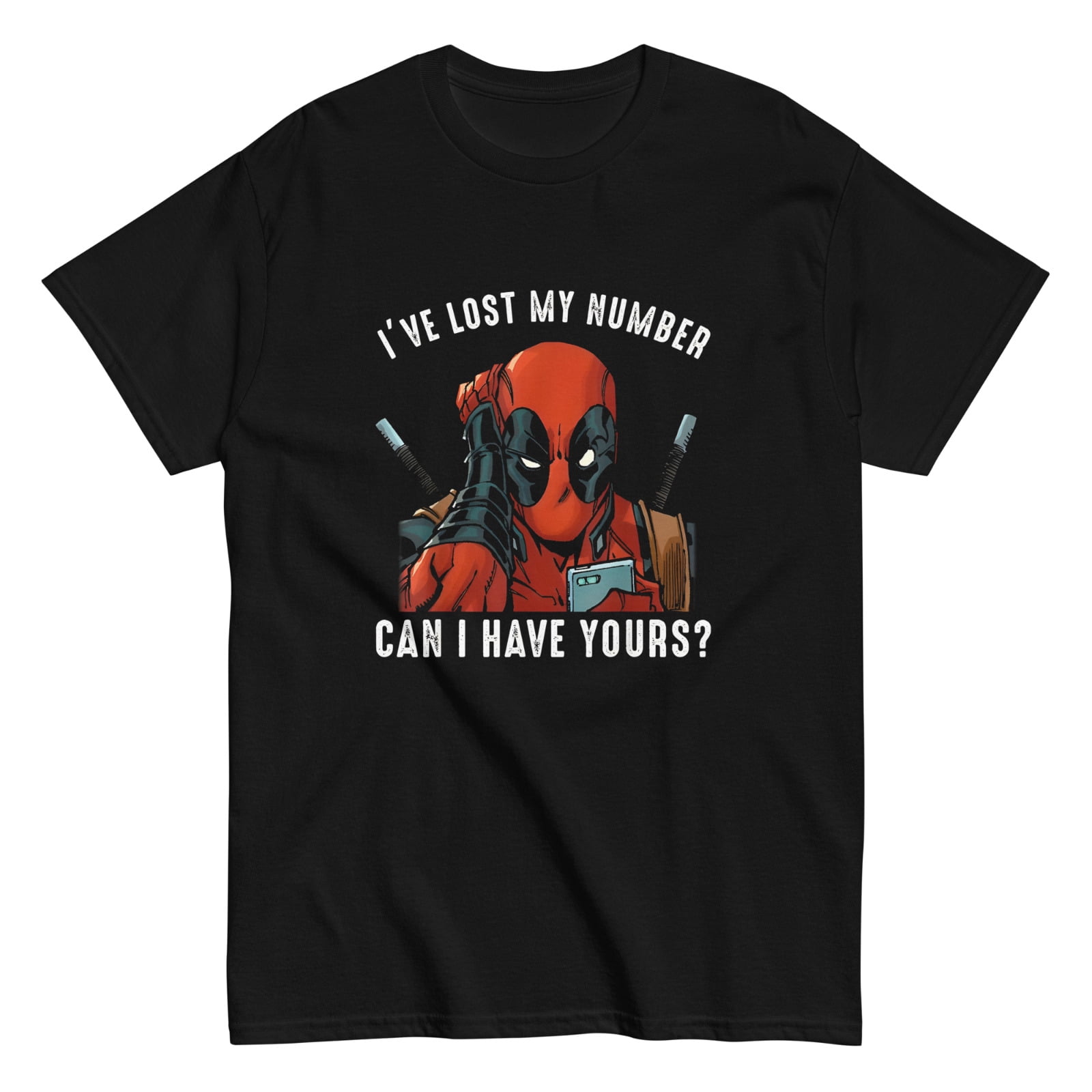 Deadpool I've Lost My Number" Design Shirt/Hoodie/Sweatshirt" - Walmart.com
