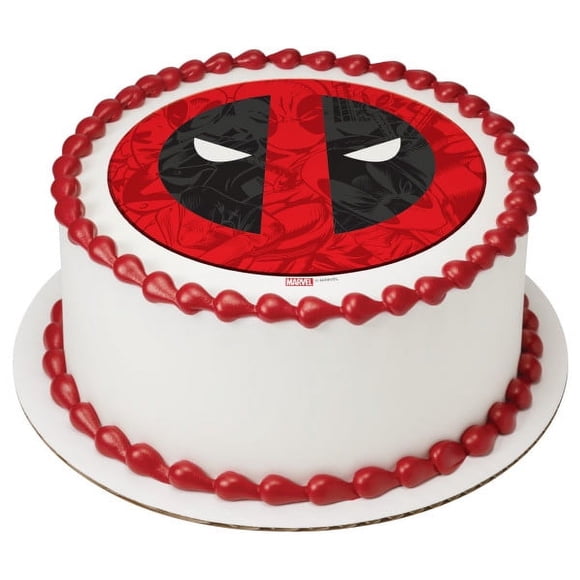 Deadpool Birthday Cake
