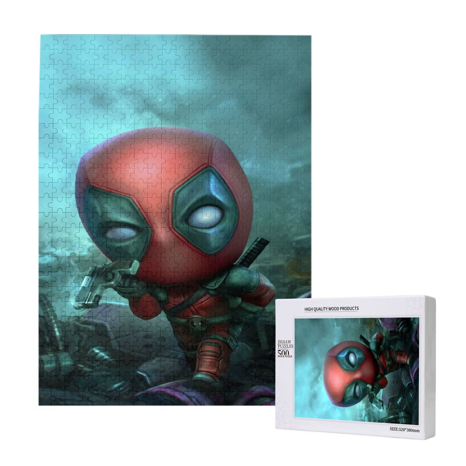 Deadpool Jigsaw Puzzle 300 500 1000 Piece Colorful Puzzles Gifts for ...