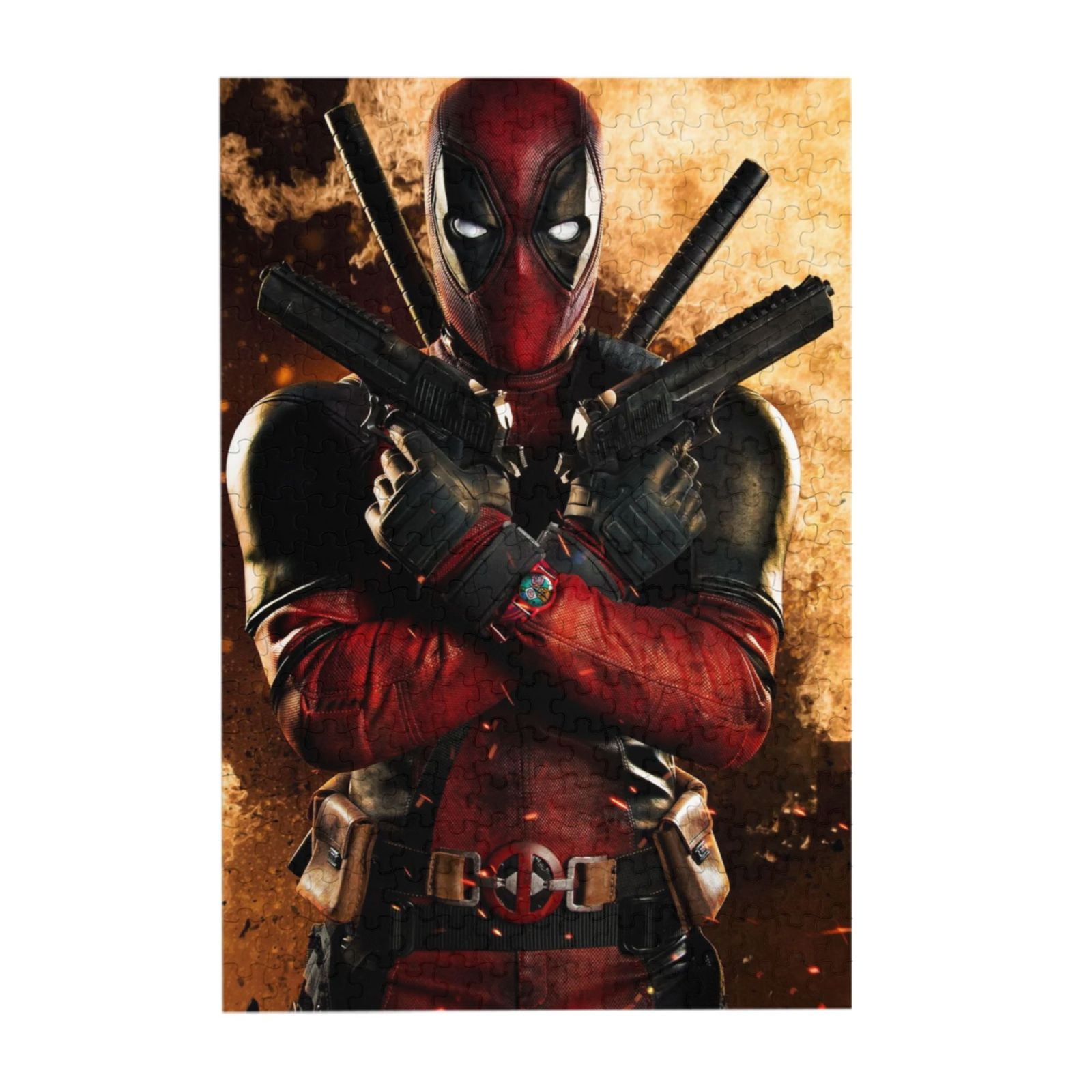 Deadpool Jigsaw Puzzle For Adults - 300 Piece Puzzle For Kids Boys ...
