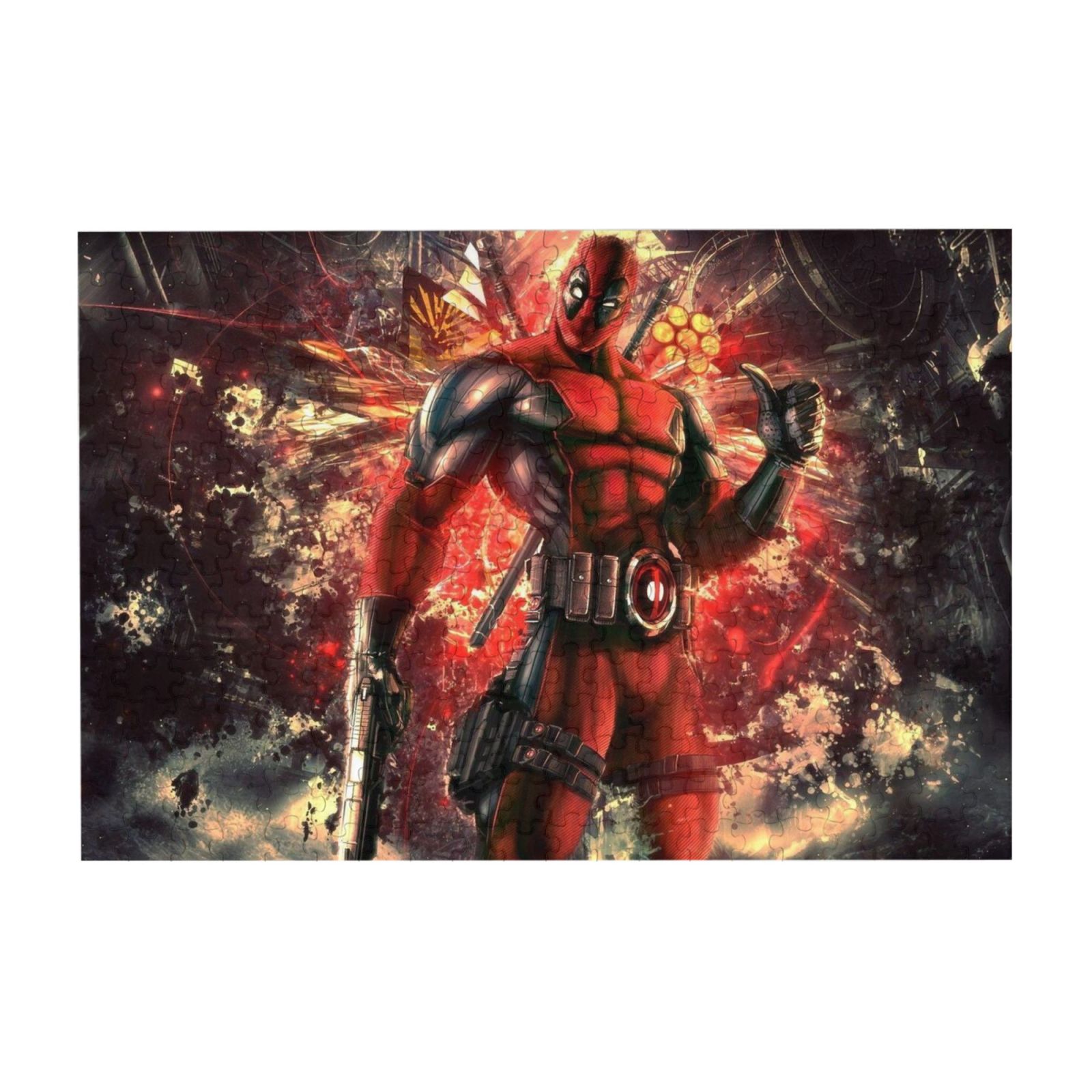 Deadpool Jigsaw Puzzle For Adults - 300 Piece Puzzle For Kids Boys ...