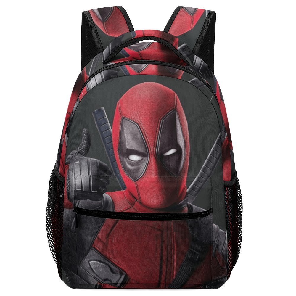 Deadpool Kid Backpack School Bag Elementary Students Bookbags Travel ...