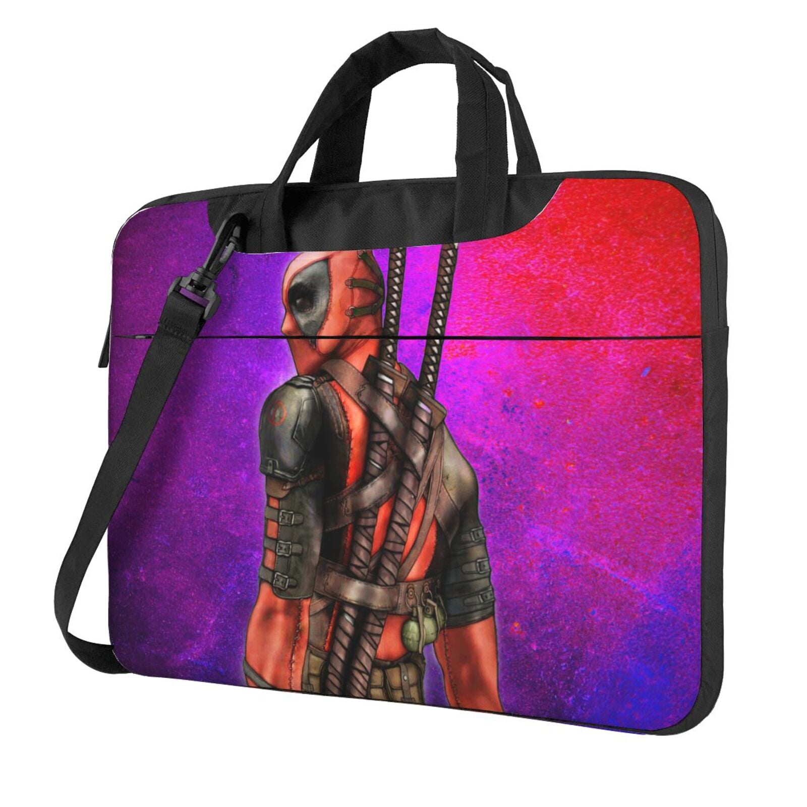 Deadpool Laptop Shoulder Bag for Women Men, 15.6 inch Computer Laptop ...
