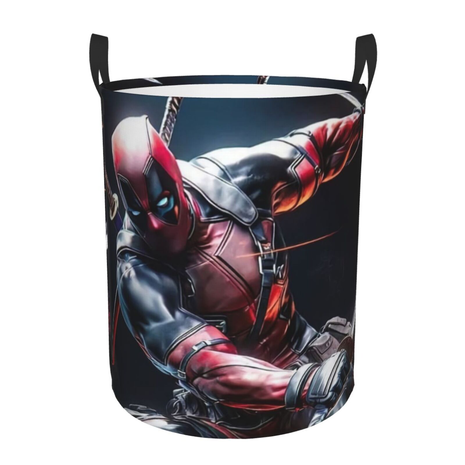 Deadpool Large Foldable Laundry Basket, Clothes Organizer, Waterproof ...