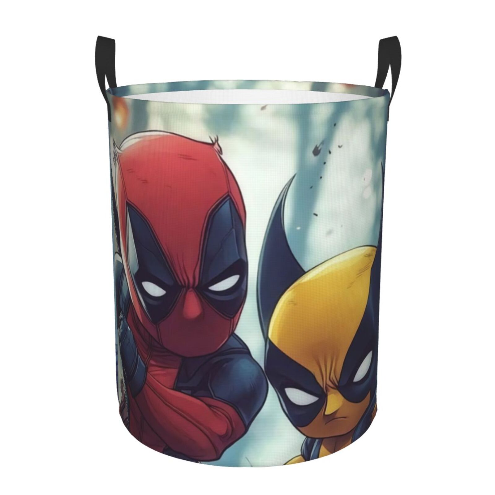 Deadpool Large Foldable Laundry Basket, Clothes Organizer, Waterproof ...