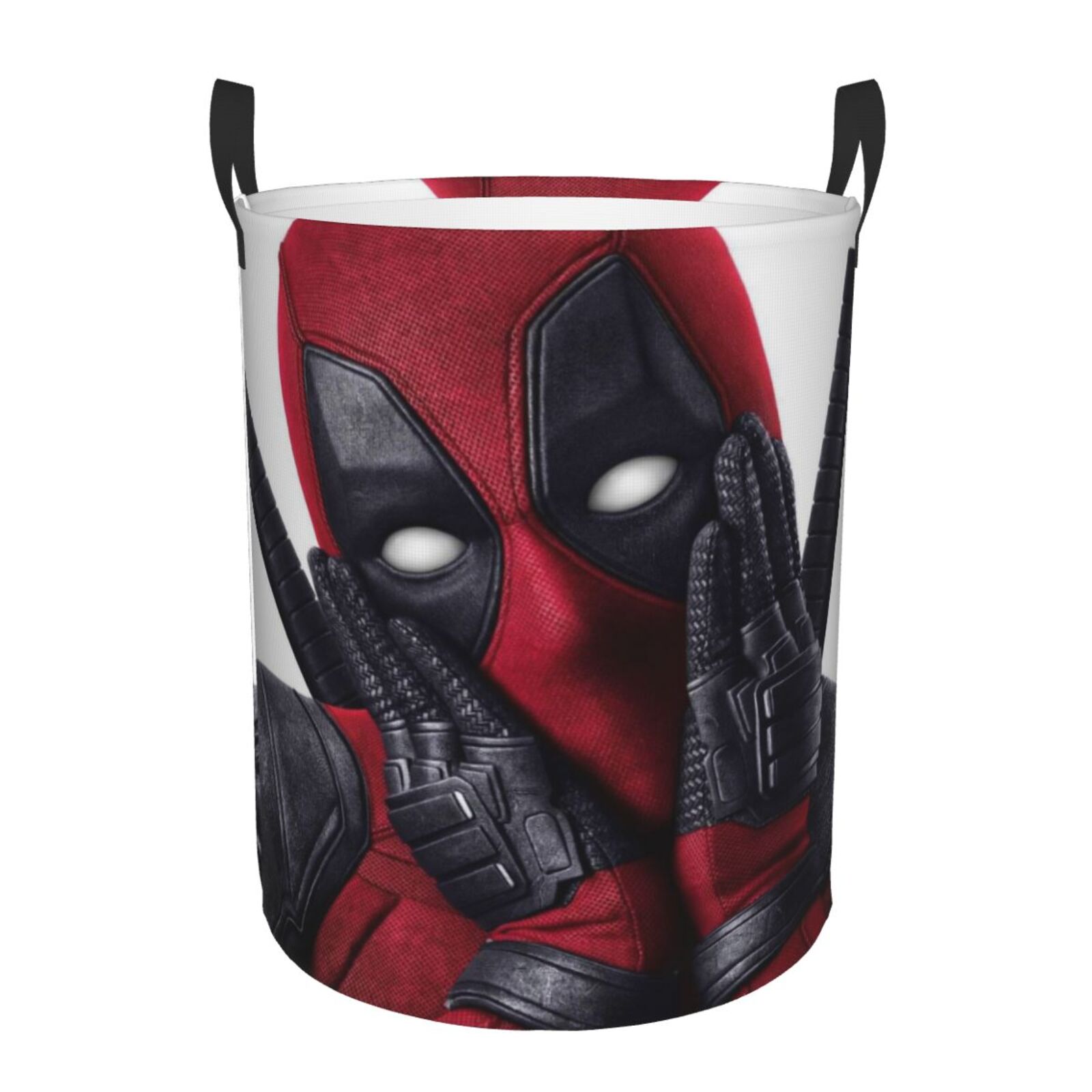 Deadpool Large Laundry Hamper, Collapsible Laundry Basket With Handles ...