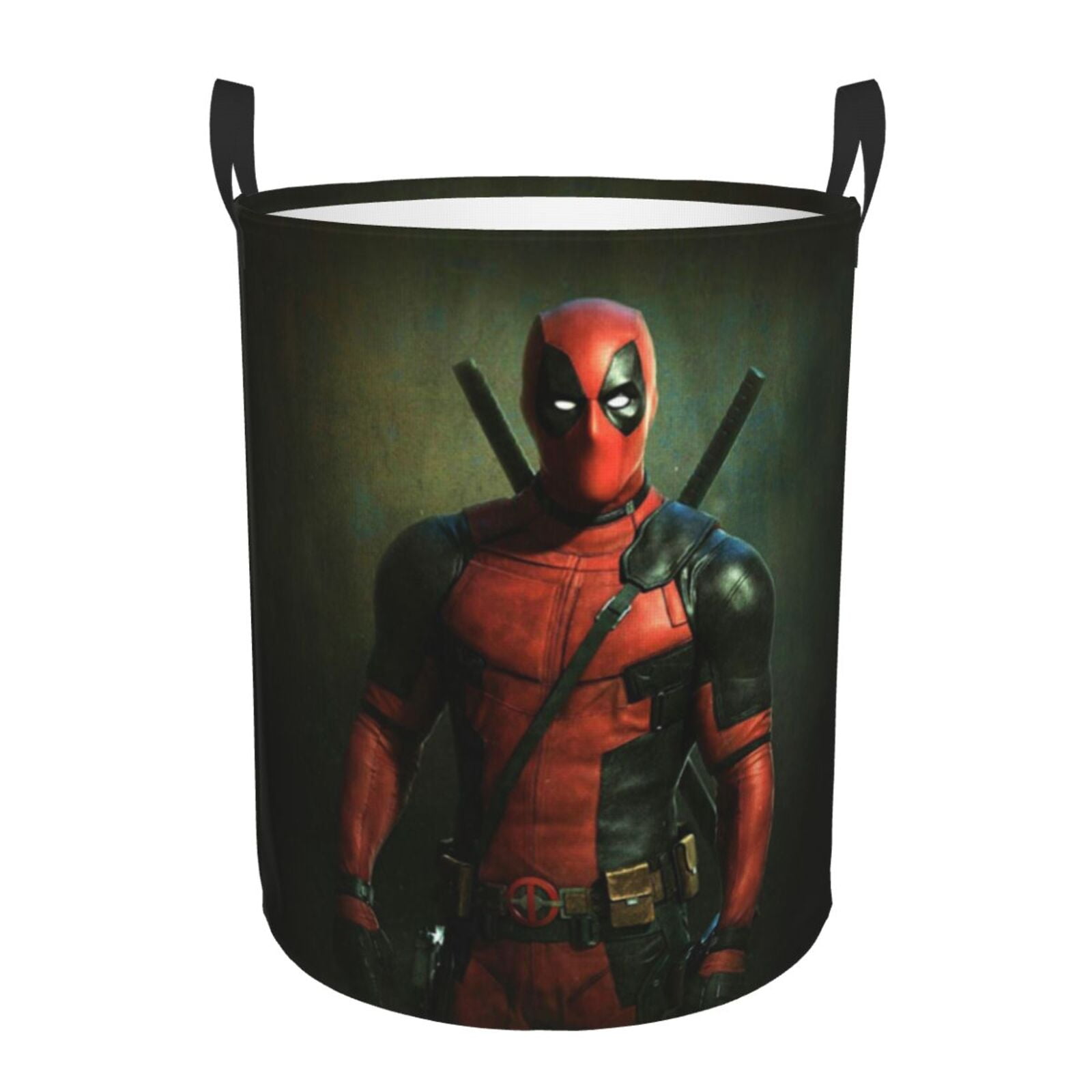 Deadpool Large Laundry Hamper, Collapsible Laundry Basket With Handles ...