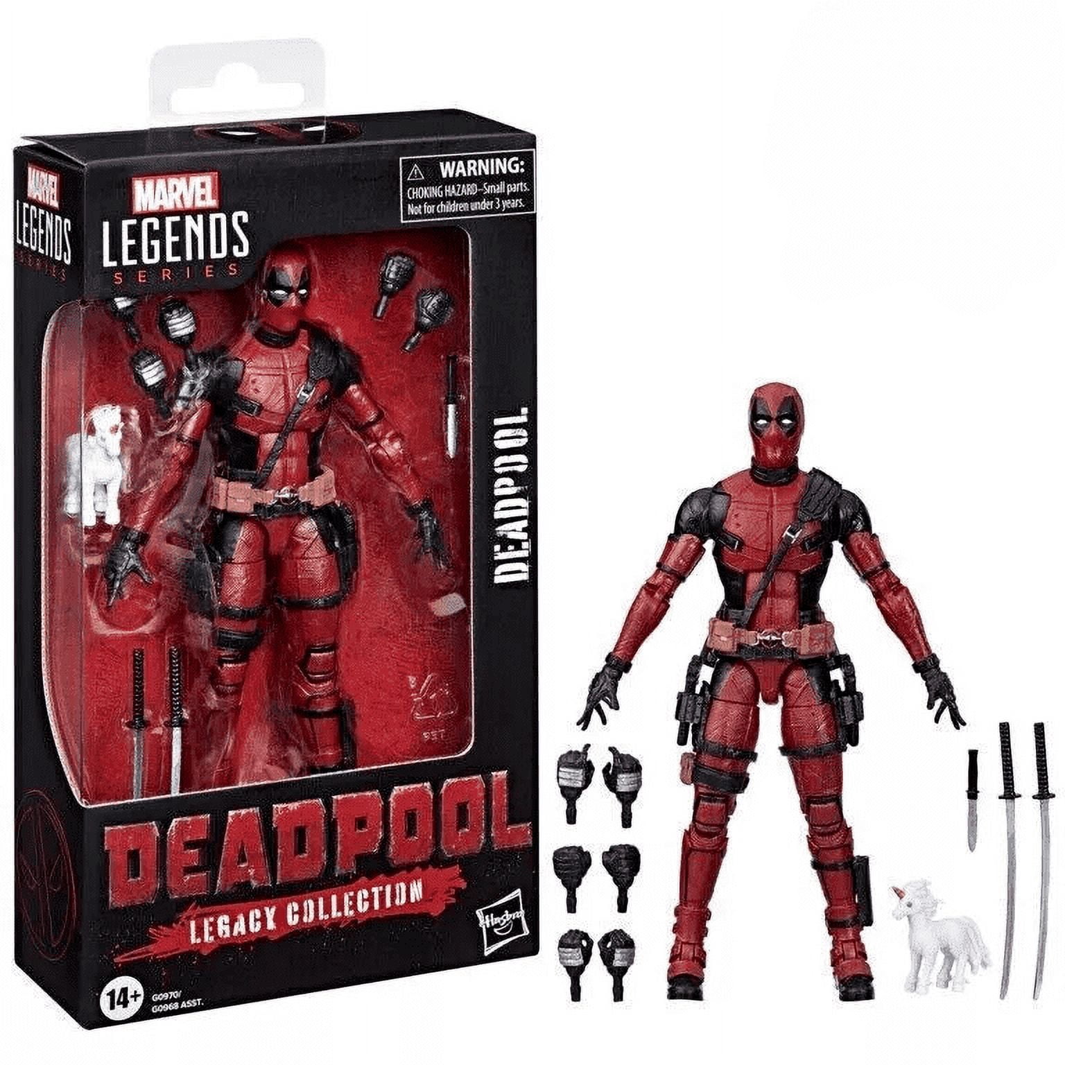 Deadpool Legacy Collection 6" Action Figure Exclusive New Deadpool Toy ...