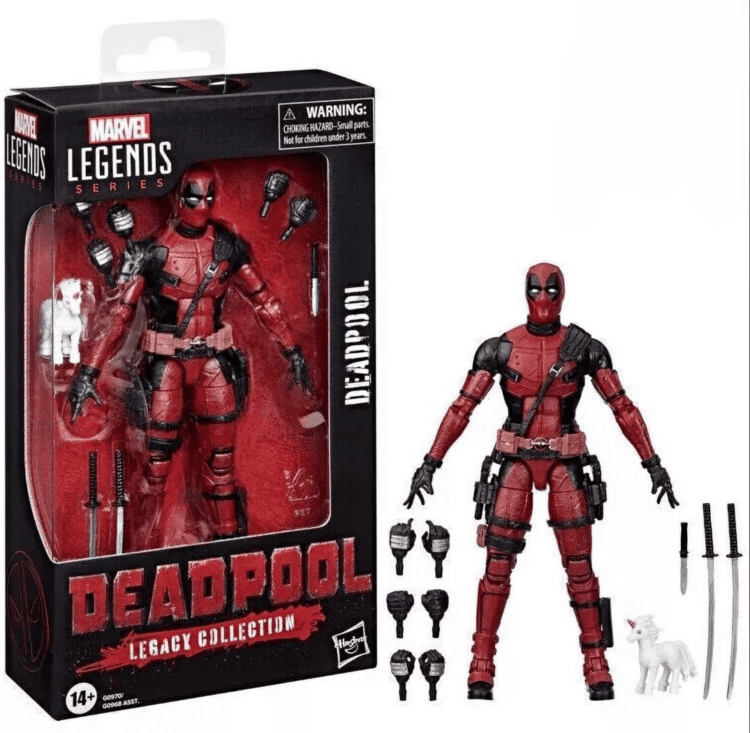 Deadpool Legacy Collection: Exclusive 6" Red Action Figure – The ...