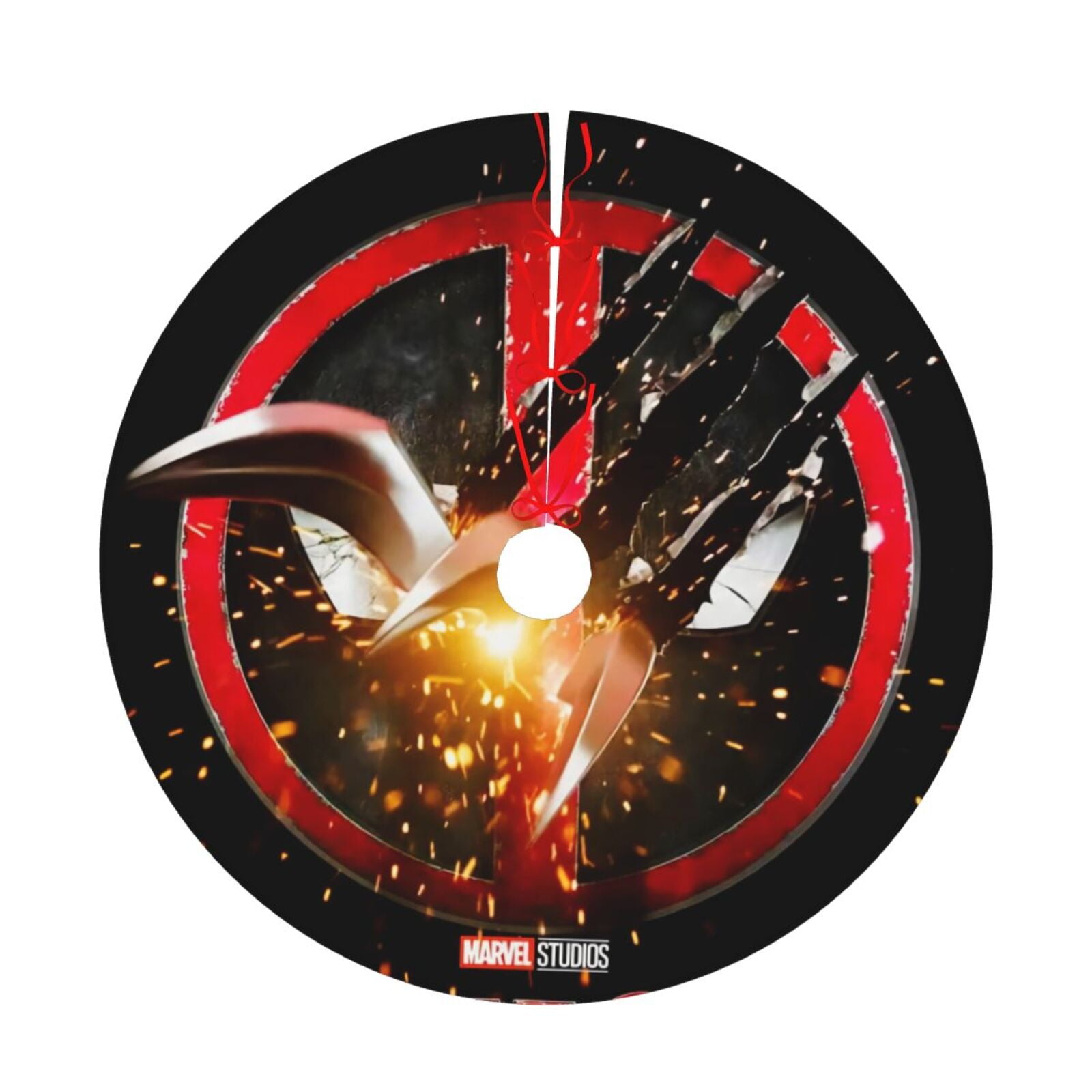 Deadpool Logo 36 Inch Christmas Tree Skirt,Christmas Decorations Xmas ...