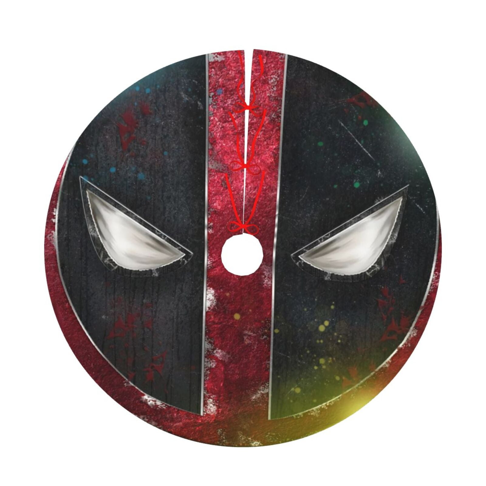 Deadpool Logo Christmas Tree Skirt 36 Inch,Christmas Decorations Soft ...