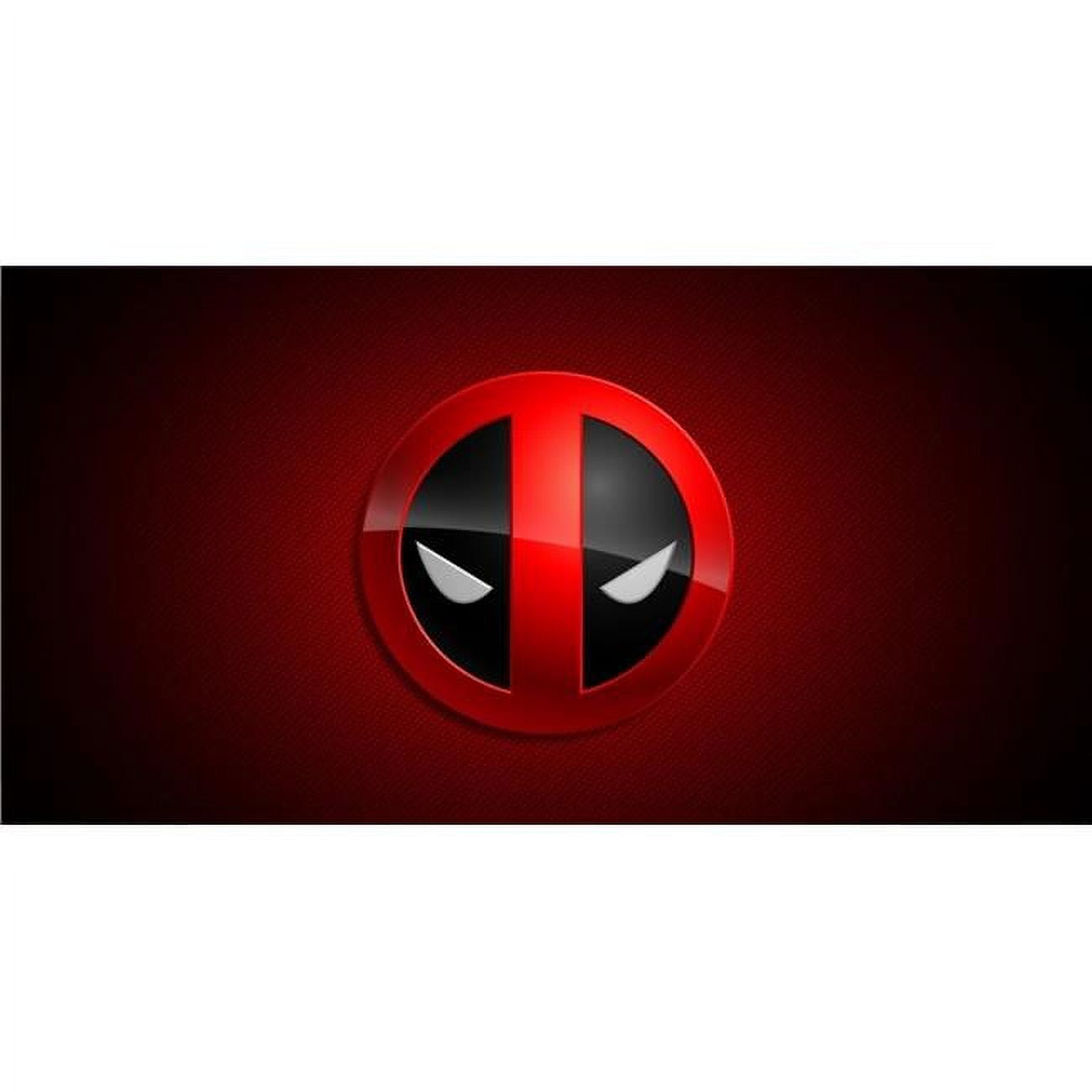 Deadpool Logo Photo License Plate - Walmart.com