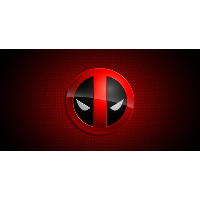 Deadpool Logo Photo License Plate - Walmart.com