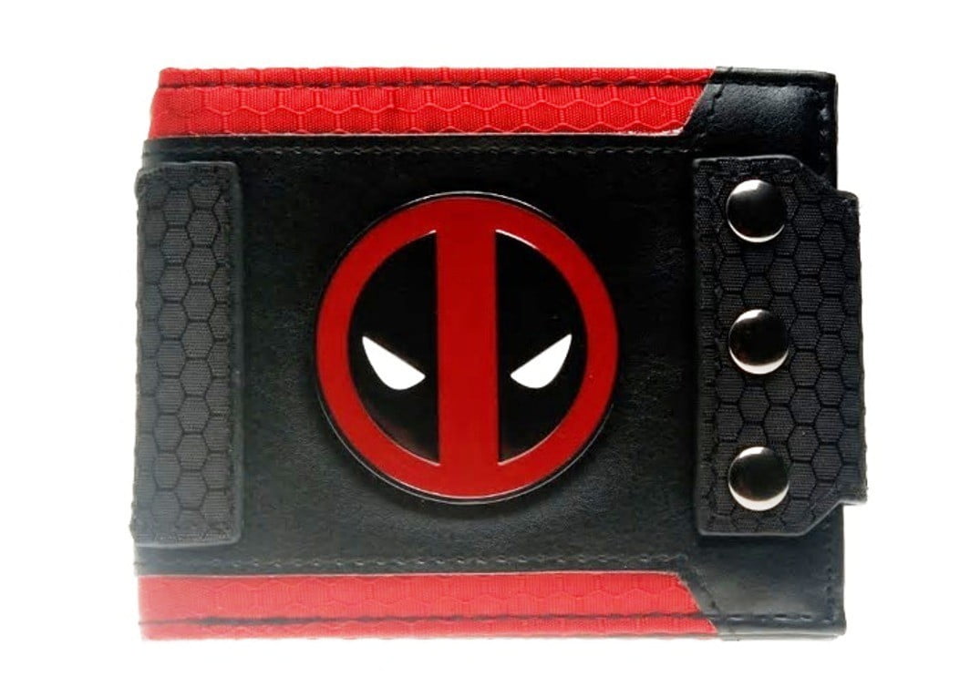 Deadpool Logo snap Close Bifold Wallet - Walmart.com