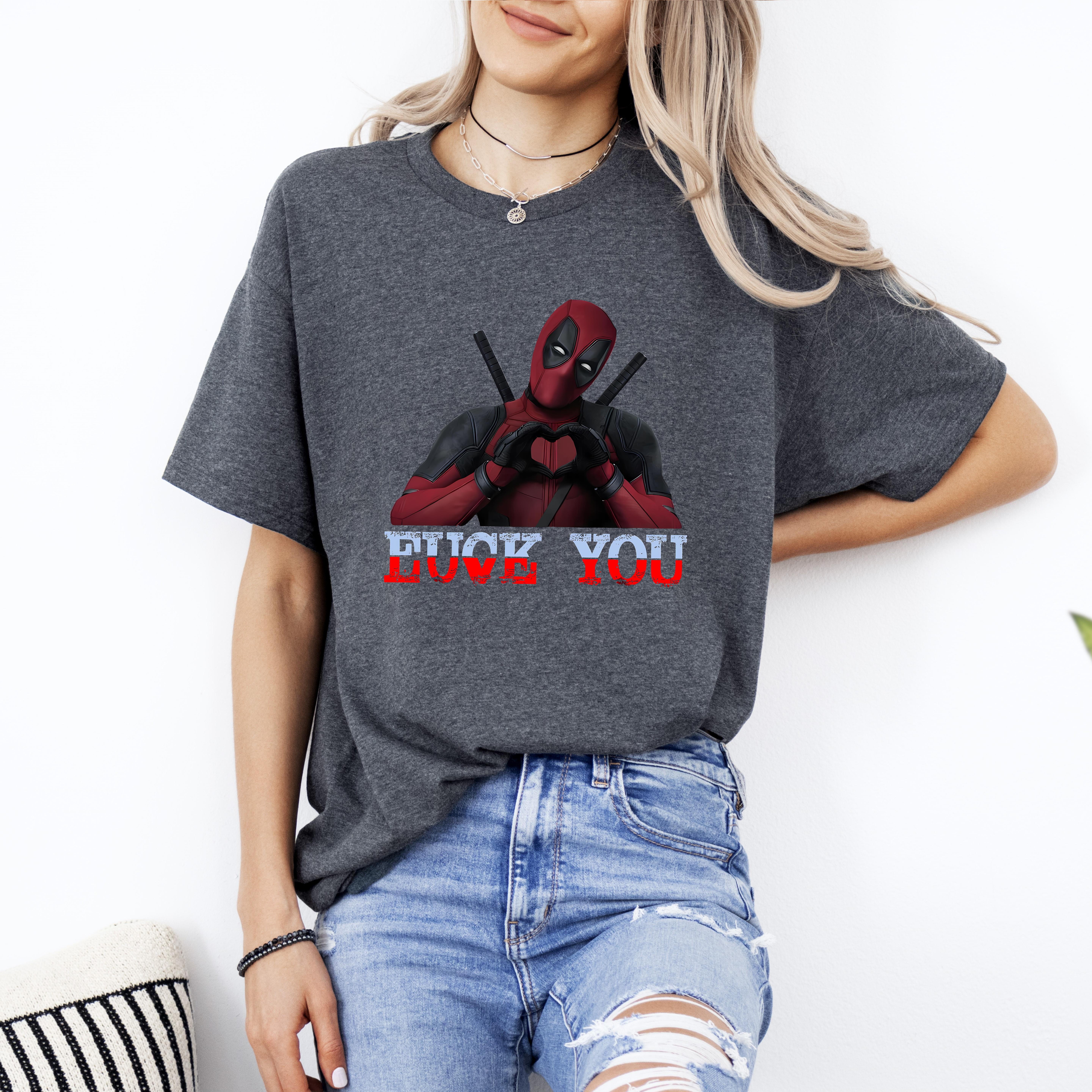 Deadpool Love You Movie T-Shirt, for men & women, up to size 5XL ...