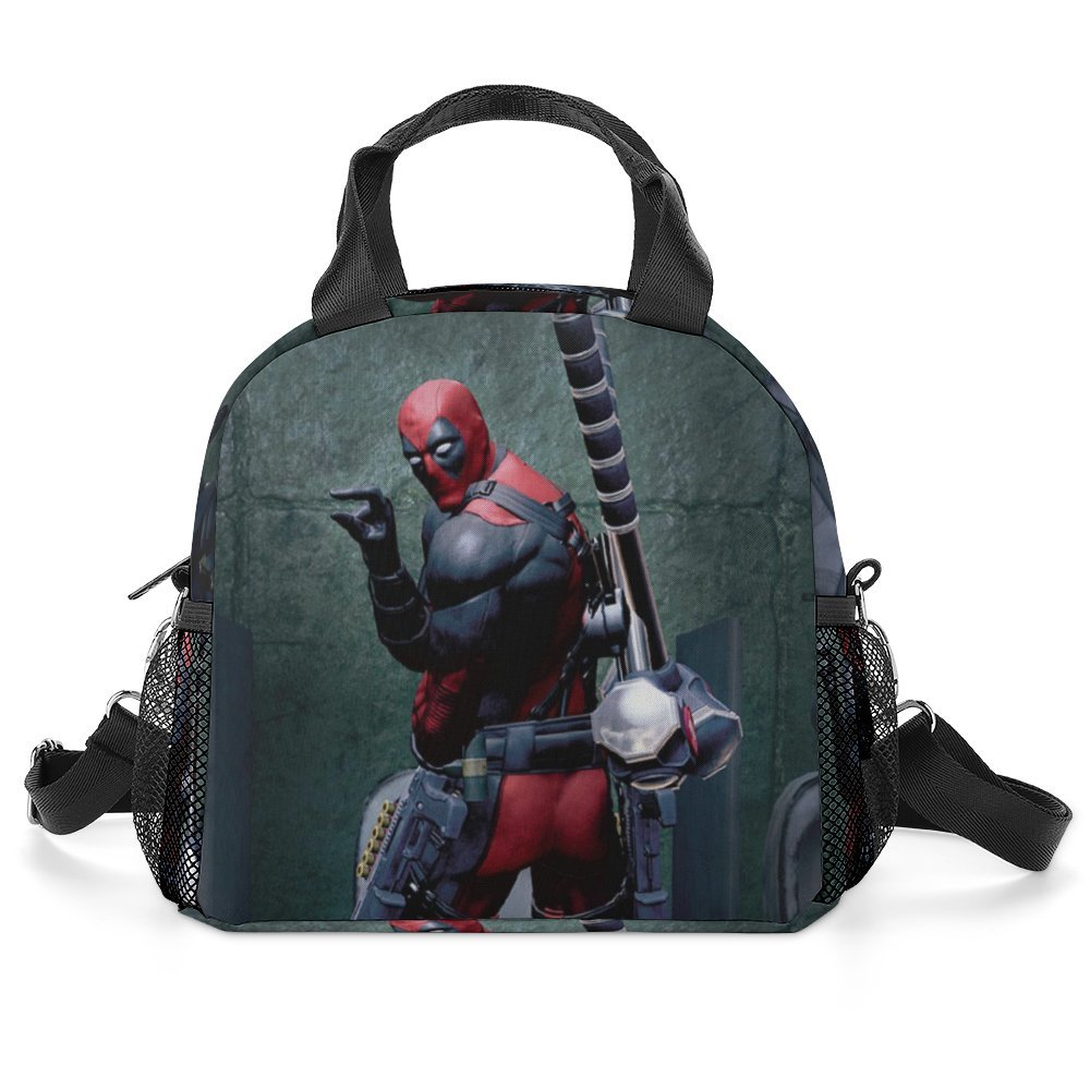 Deadpool Lunch Bag Insulated, Lunch Box Bag Reusable Lunch Tote Bag ...