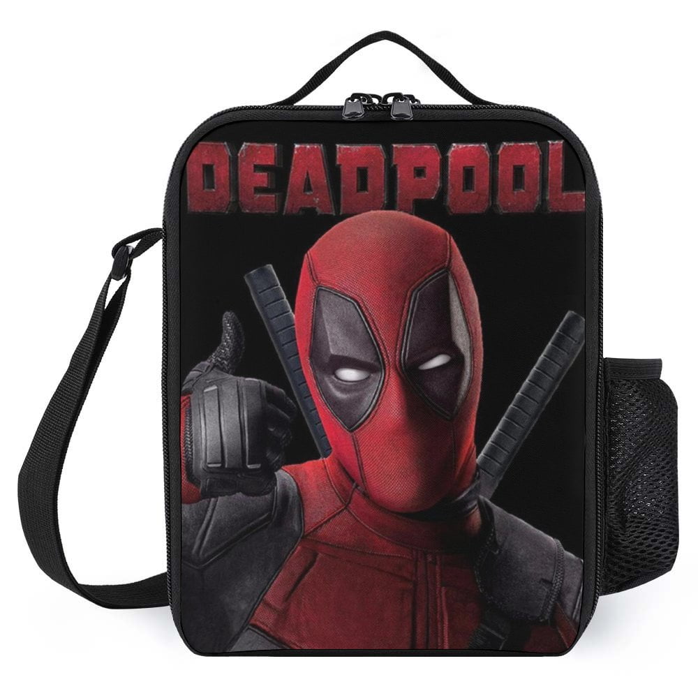 Deadpool Lunch Bag Insulated, Lunch Box Bag Reusable Lunch Tote Bag ...